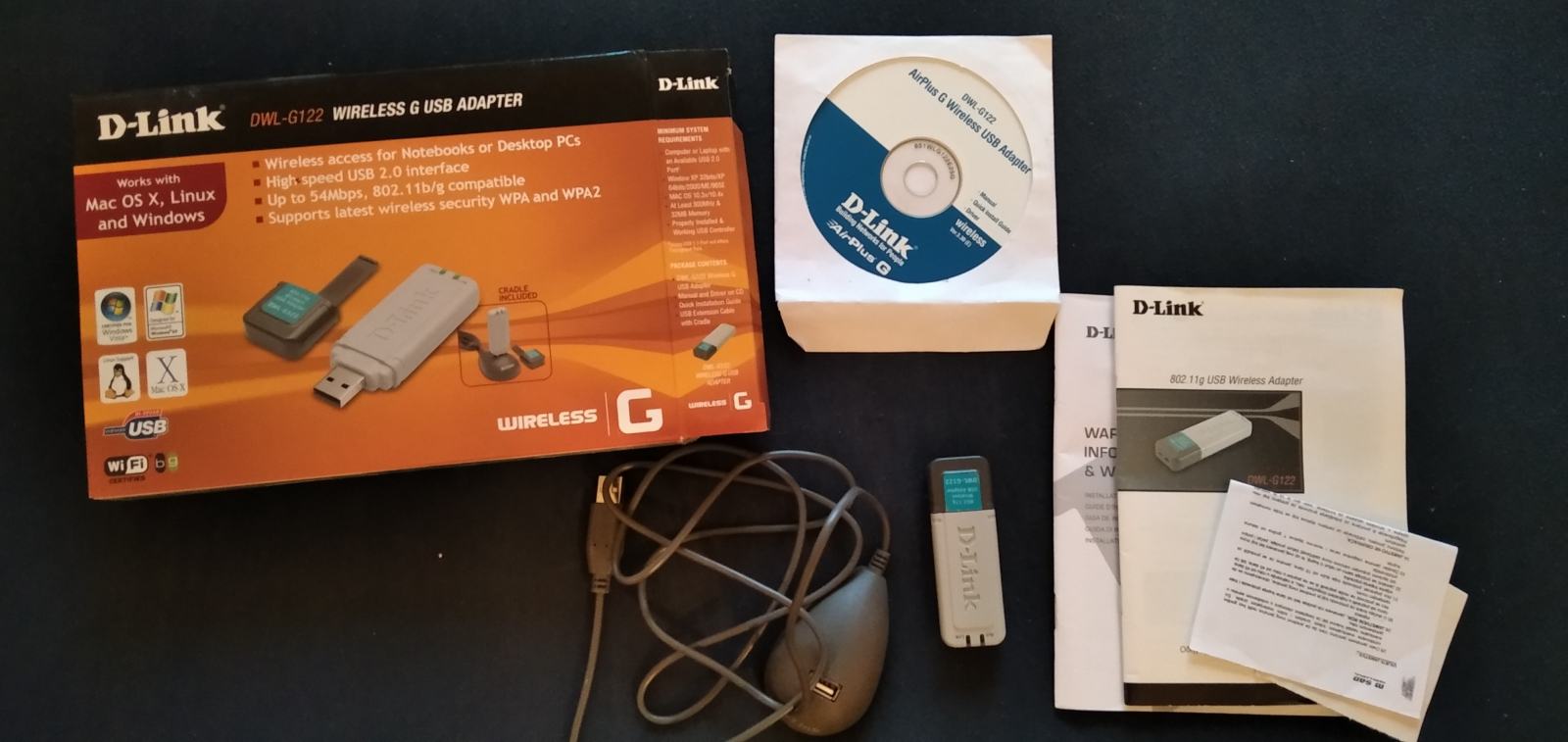 D-LINK WIRELESS USB ADAPTER