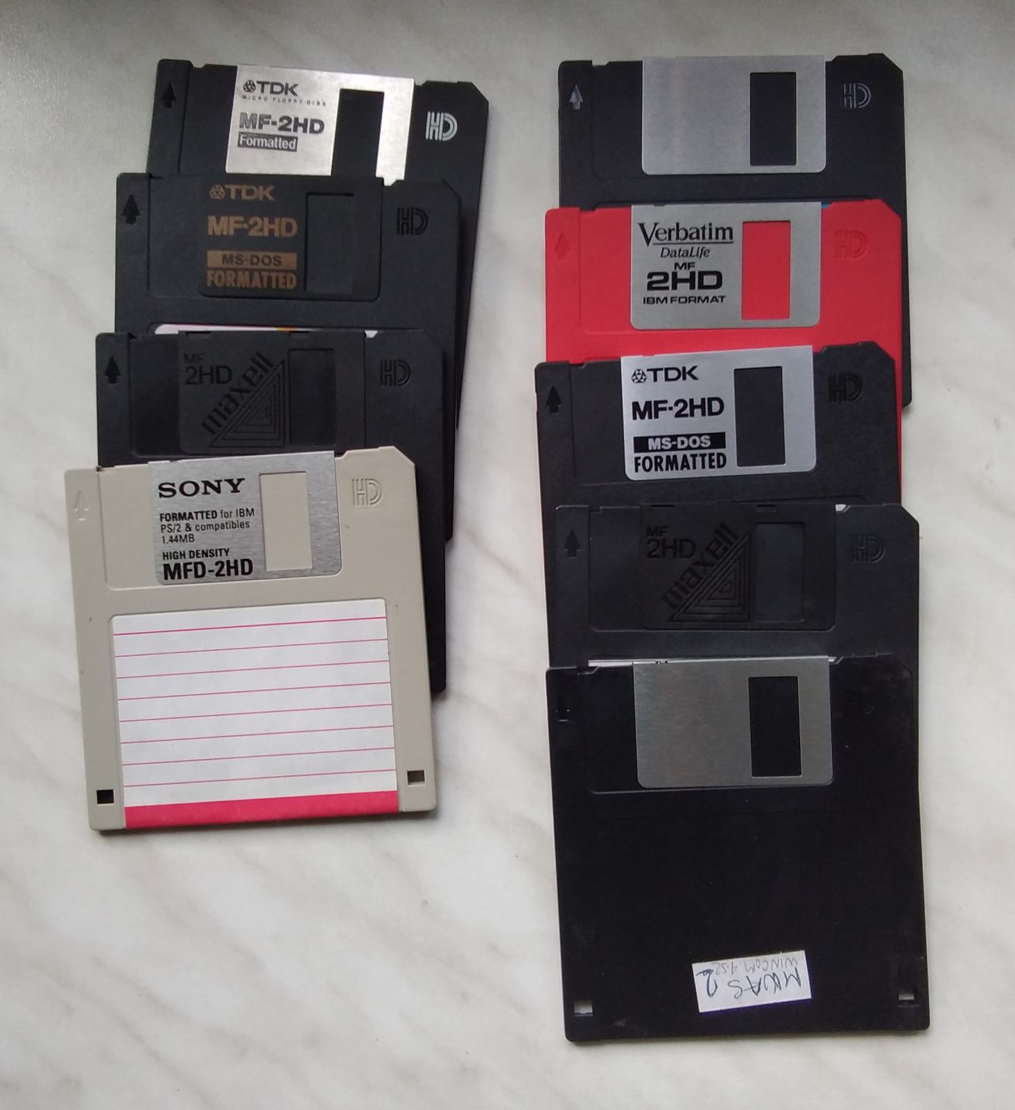 Diskete 3,5 1,44MB - 2HD