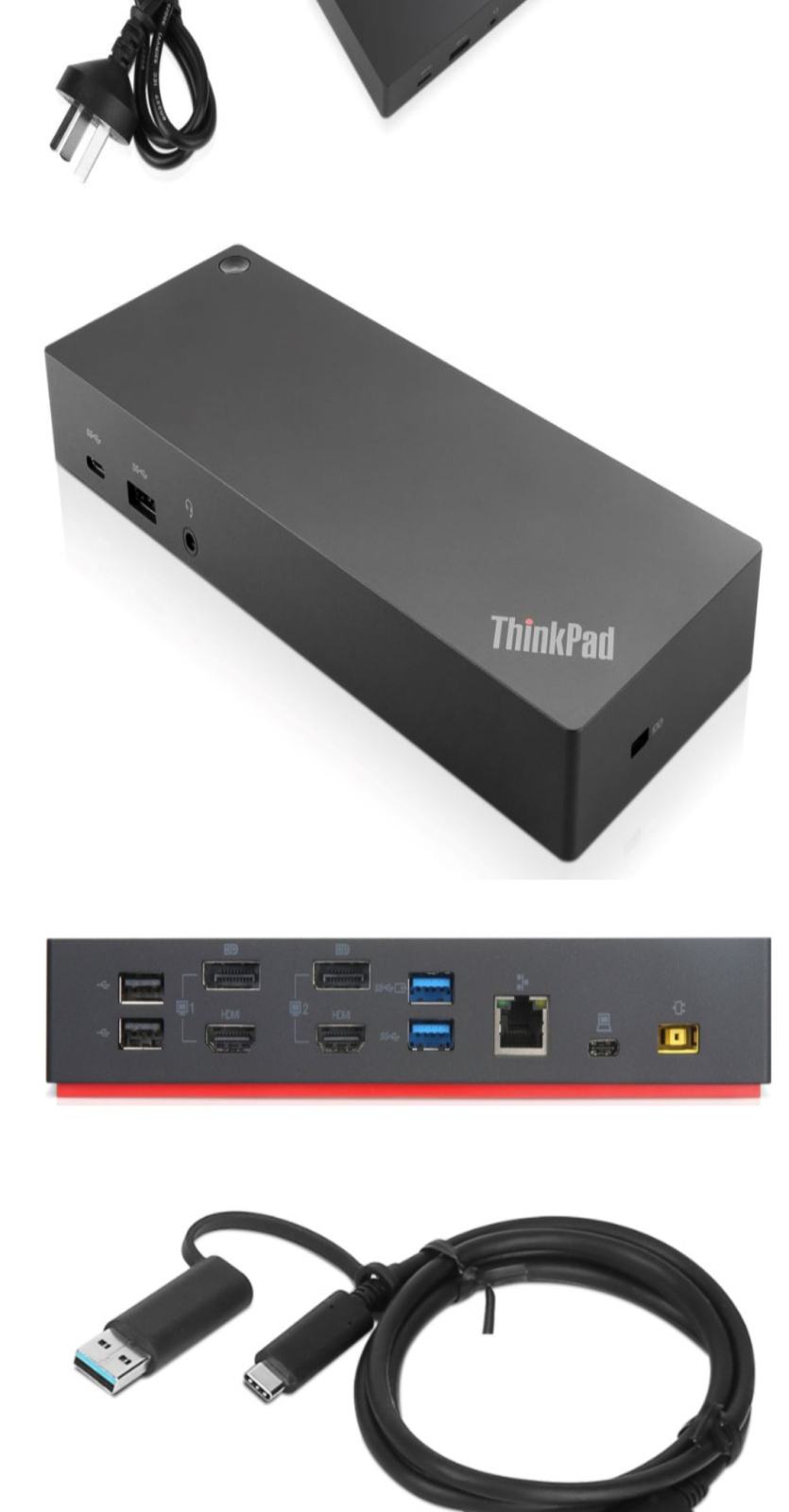 Docking station Lenovo DUD9011D1 - Novo