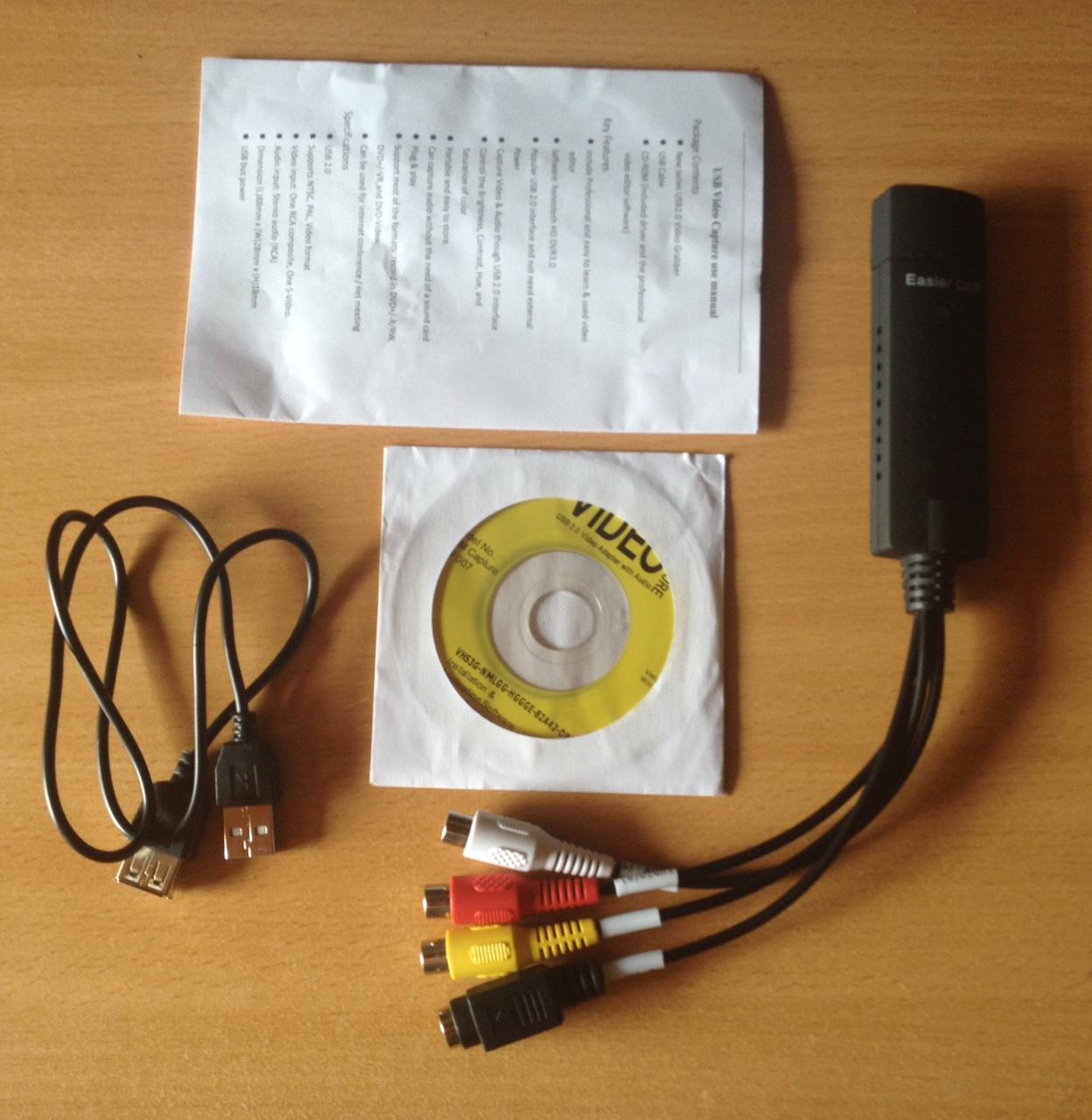 EasyCap Video Capture USB stick