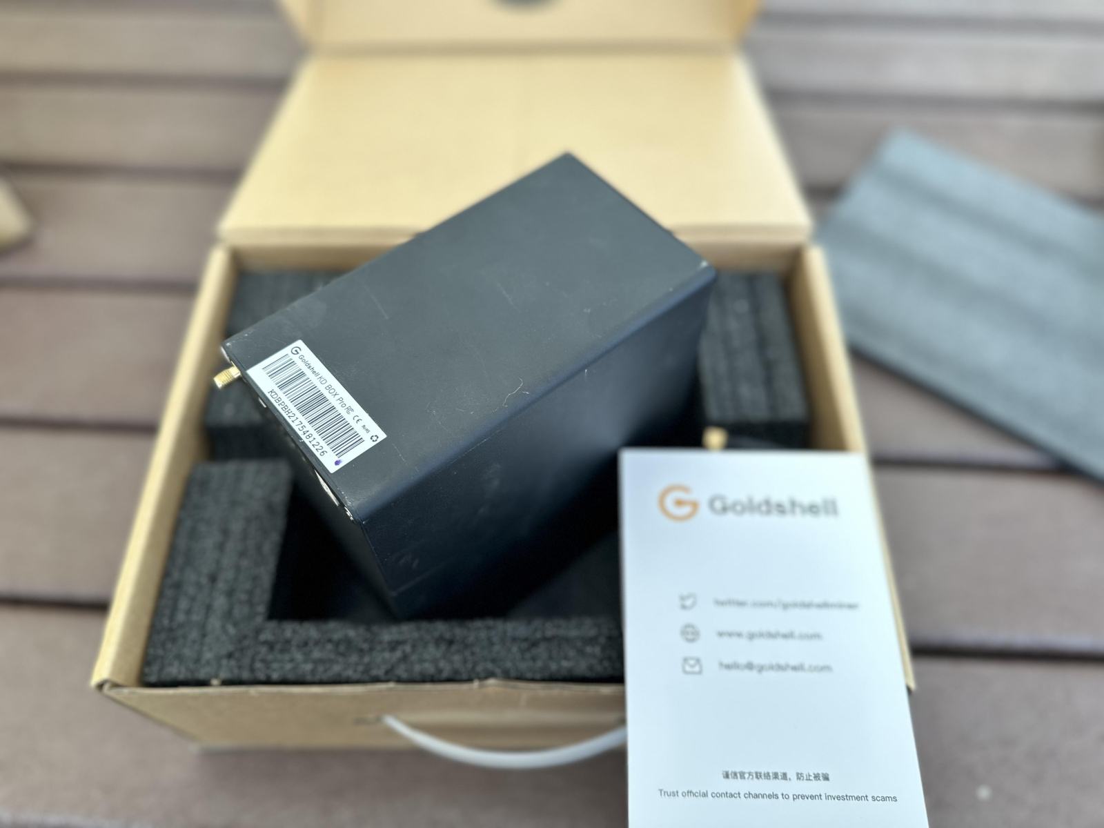 Goldshell KD Box Pro 2.6 Th 230w