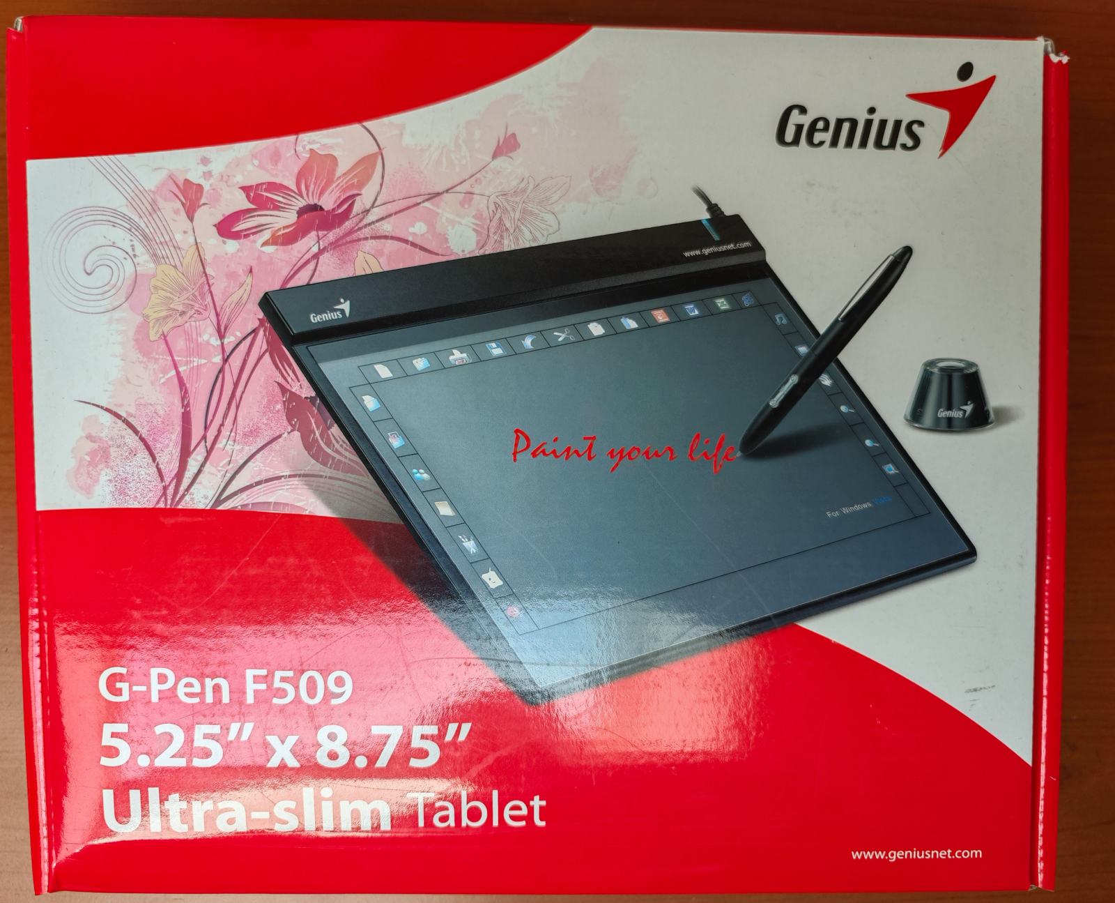 Grafički tablet Genius G-Pro 509, za crtanje ili obradu fotografija
