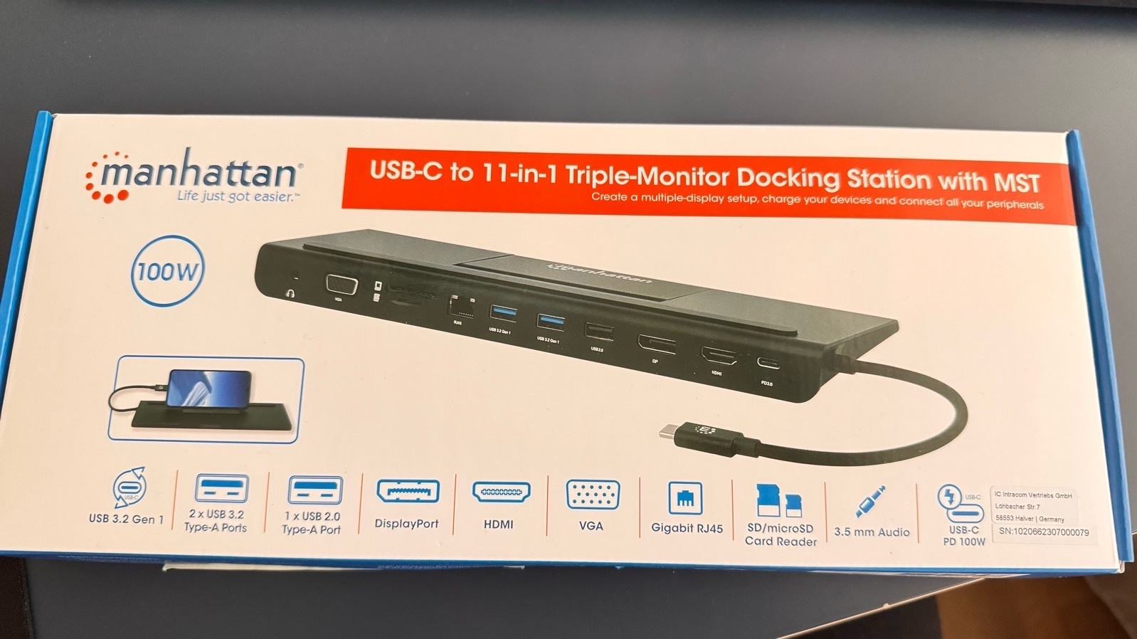 Manhattan Docking station