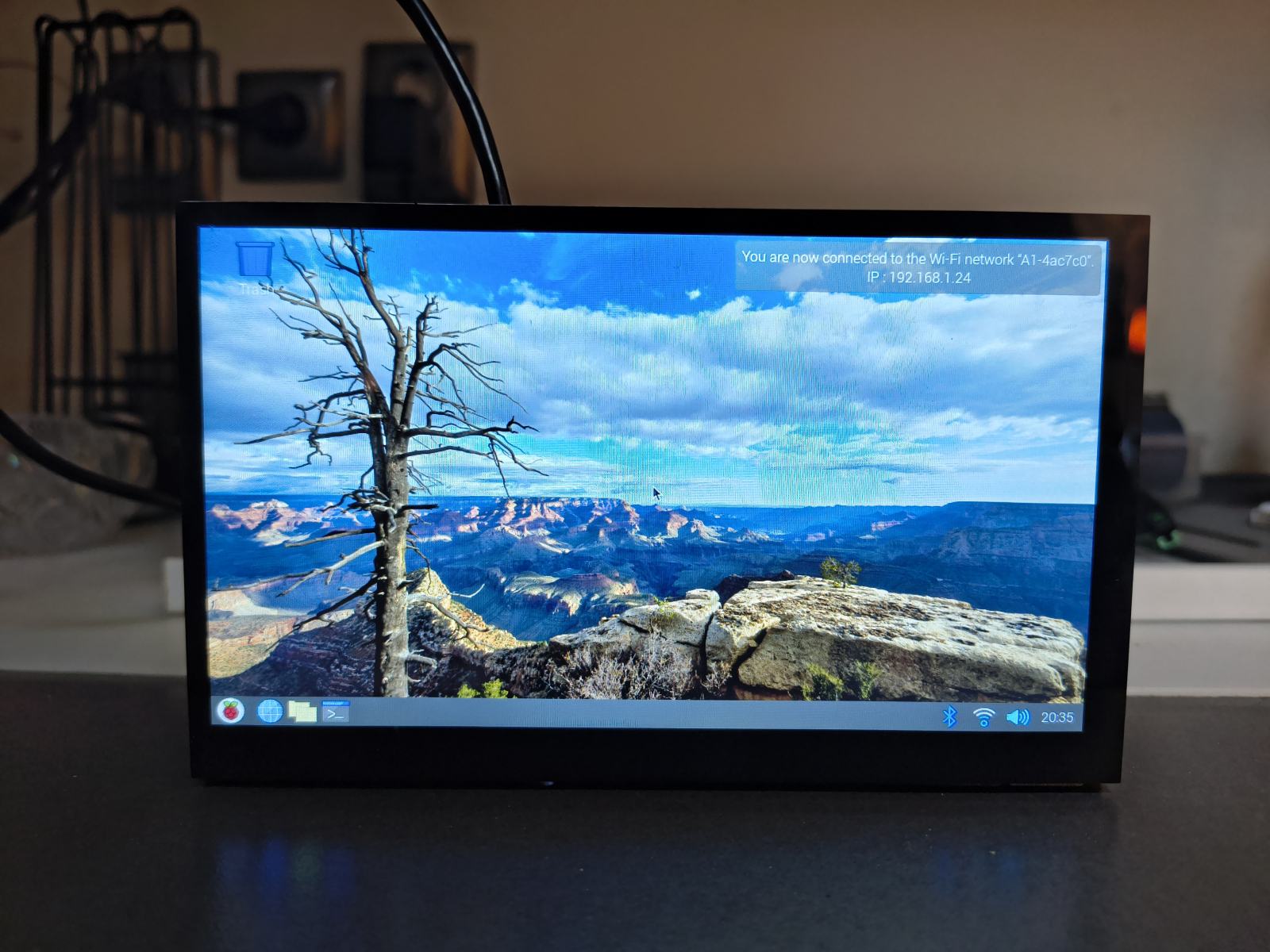 Raspberry pi 5 4Gb DIY tablet