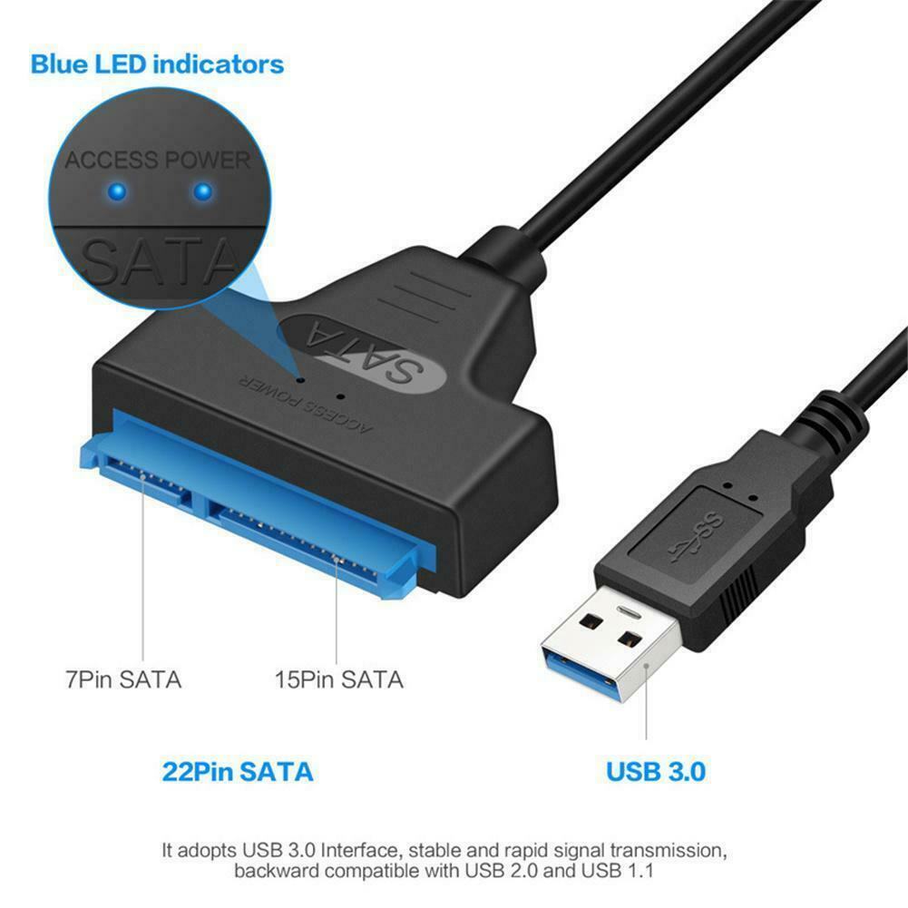 Kabel za spajanje SSD diska ili hard diska na USB