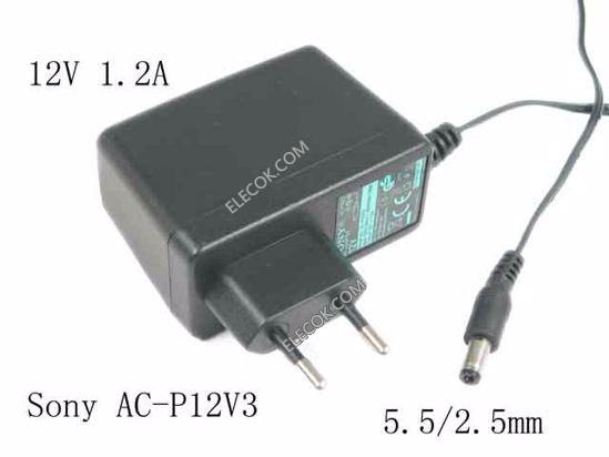SONY AC ADAPTER AC-P12V3 12V ---1.2A