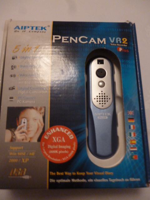 Stara digitalna kamera sa diktafonom AIPTEK -PENCAM UR2