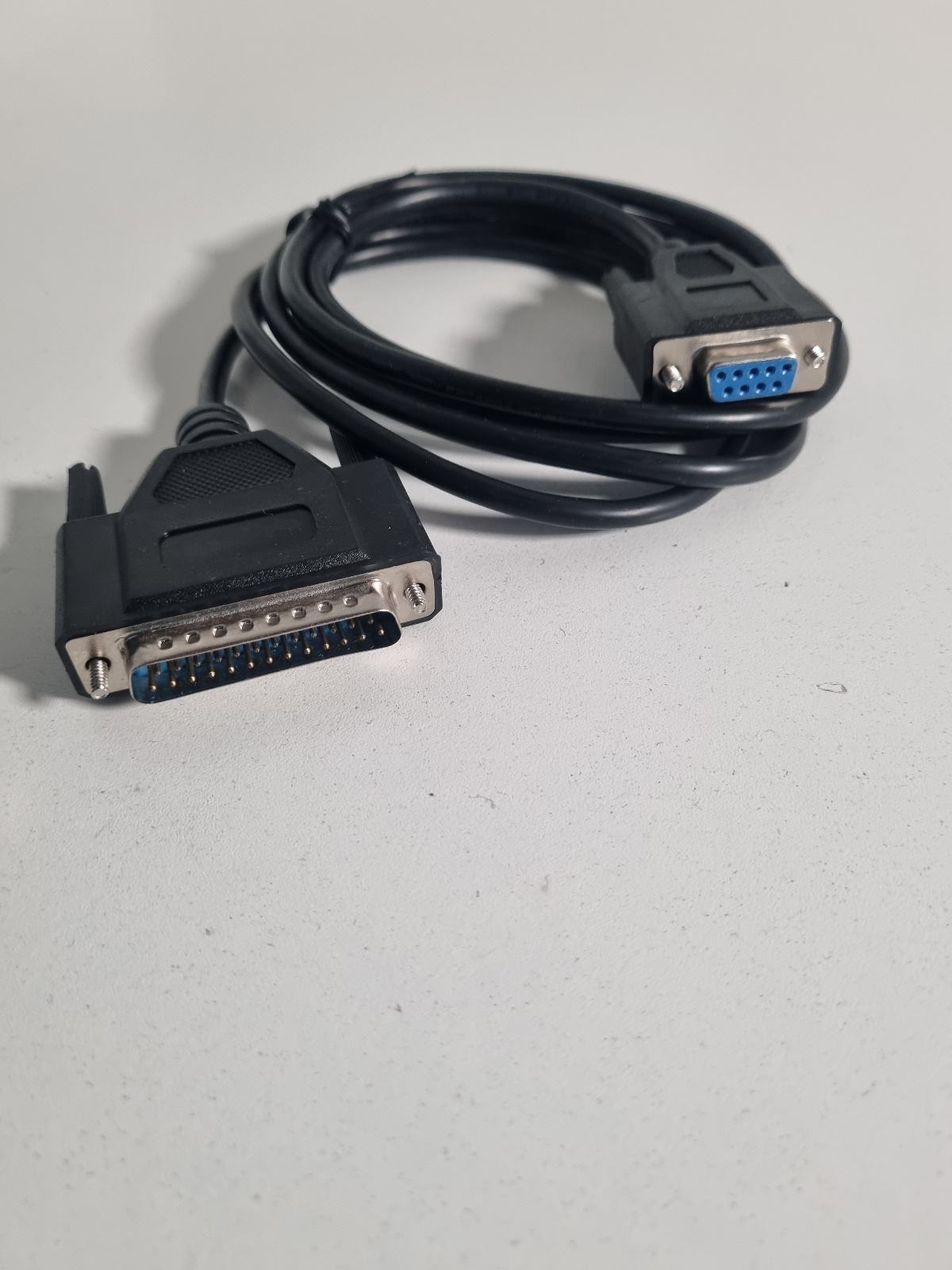 VGA kabel Printer Cable - printer kabel DB9 - DB25, F/M, 1.8m, crni