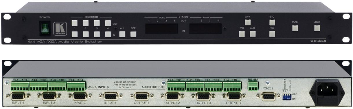 VGA matrix splitter Kramer VP4x4