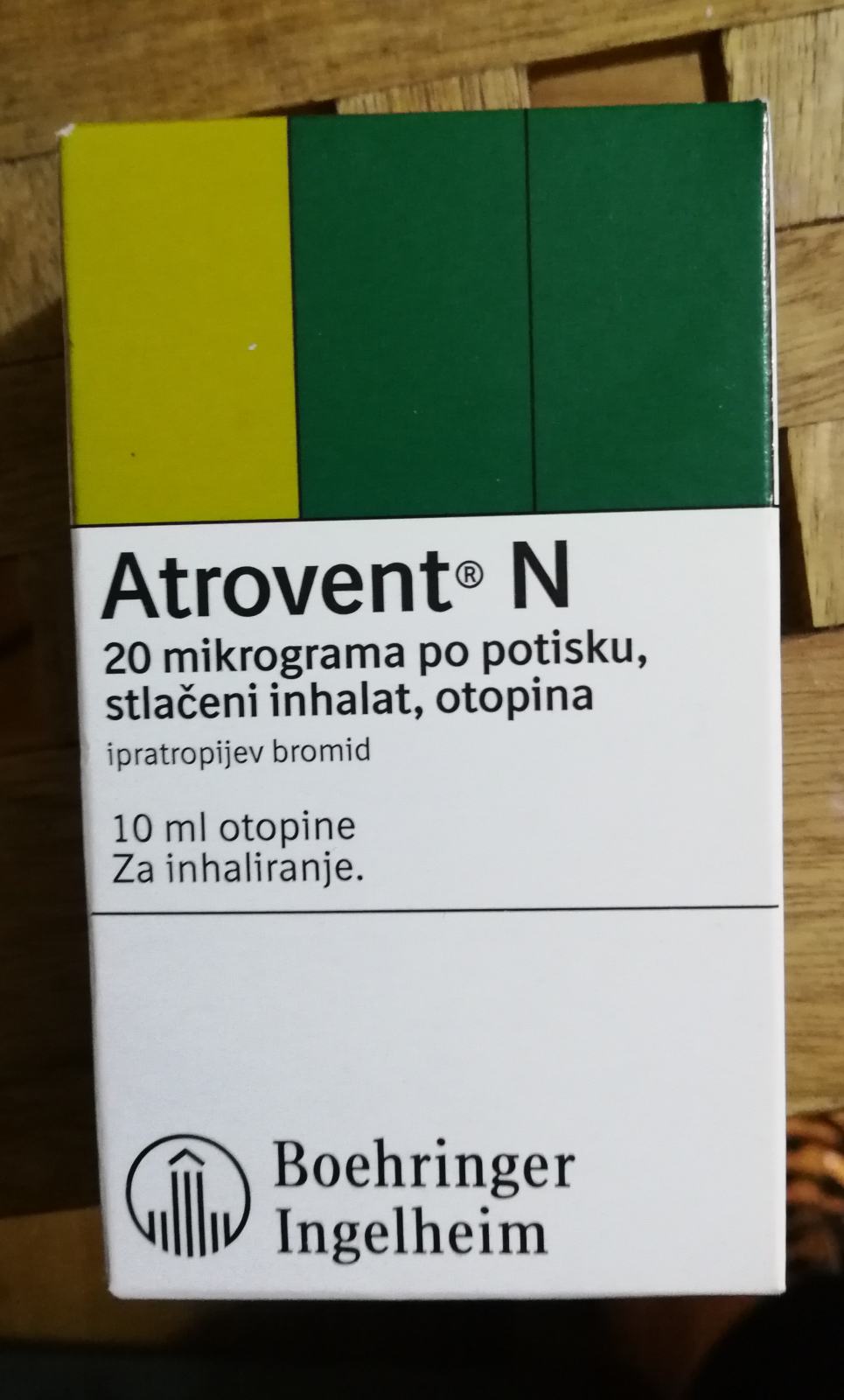 Atrovent N inhalator za astmu