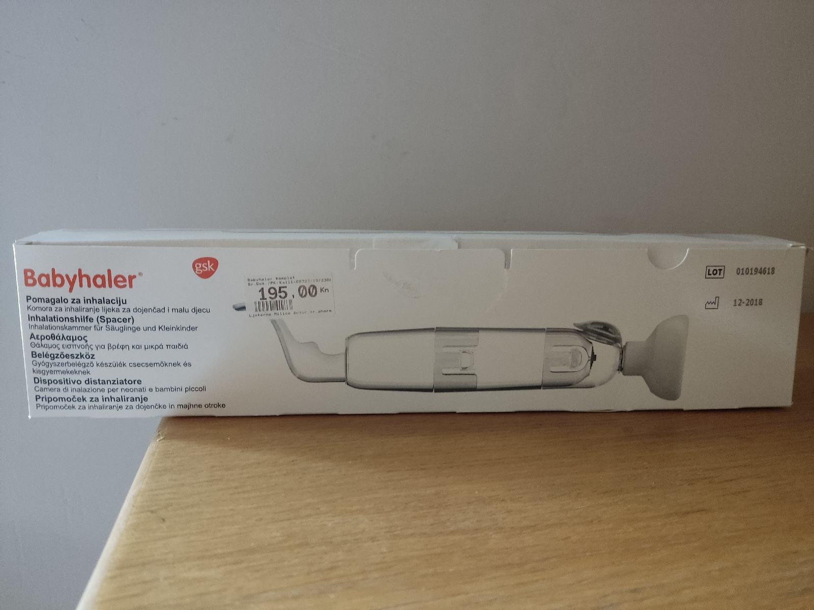 Babyhaler inhalator