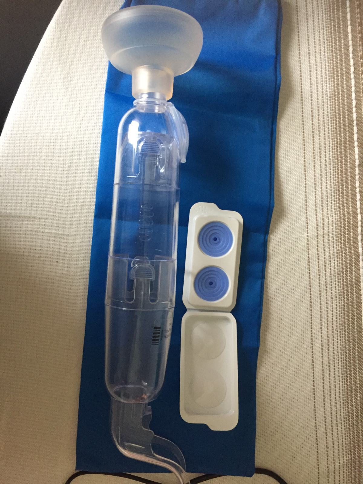 BABYHALER - uređaj za inhalacijsku primjenu lijeka u obliku aerosola