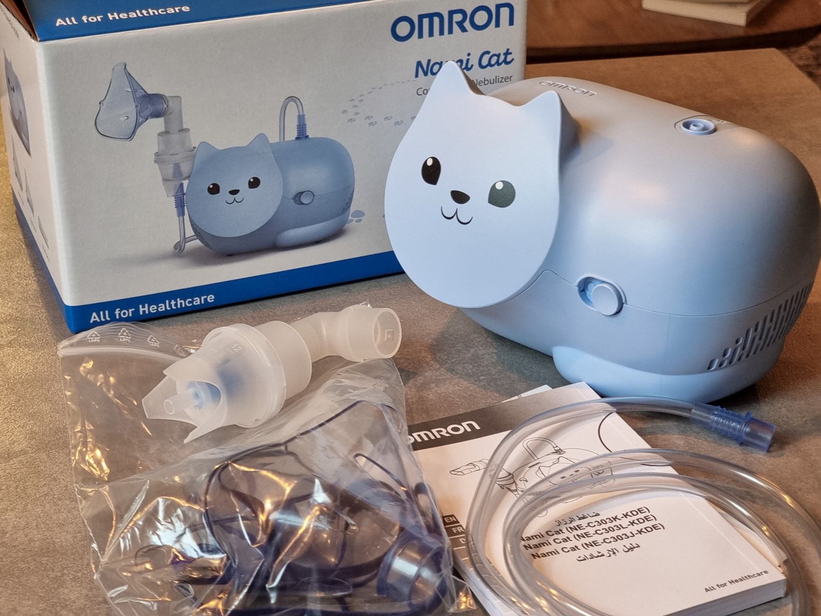 Omron Nami Cat-kompresorski inhalator *Novo (jamstvo 3 god., račun)