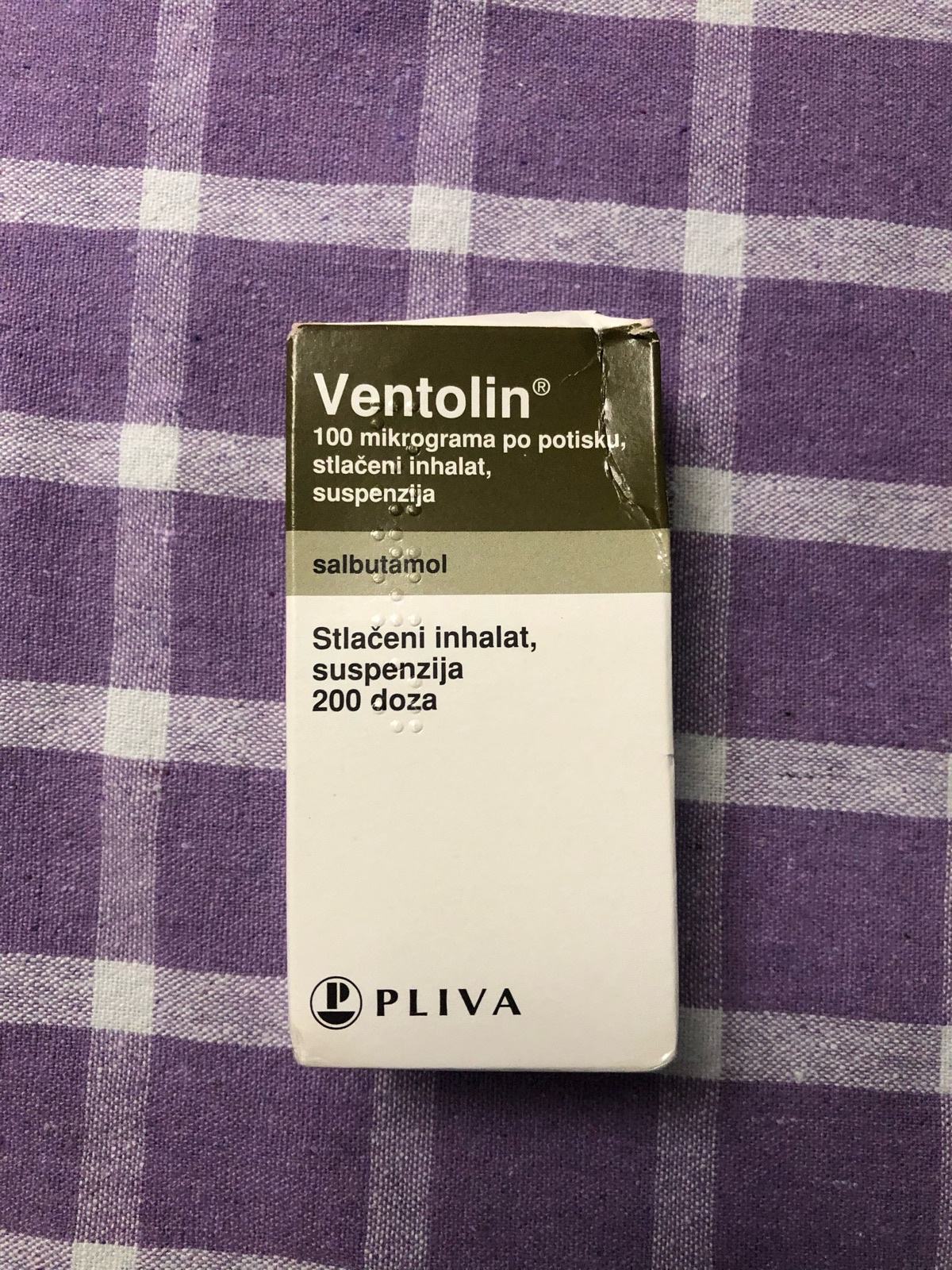 Ventolin inhalator, rok 12/22