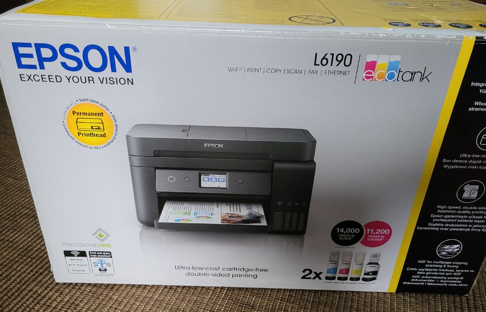 Epson L6190 printer/skener/kopirka NOVO