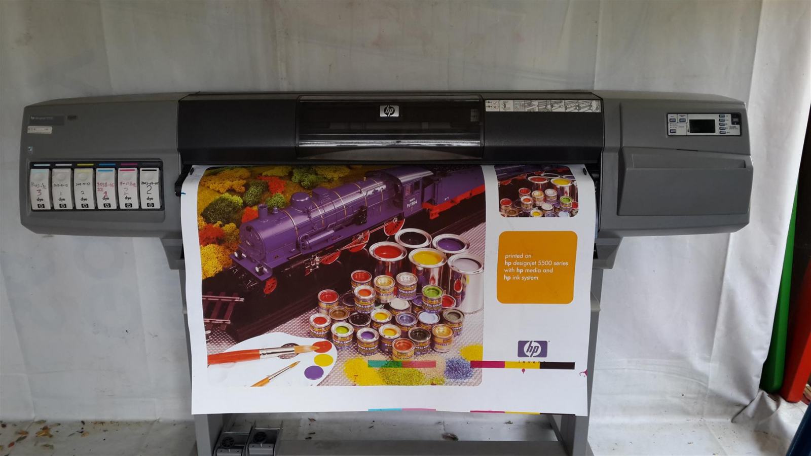 HP 5500 UV INK 42