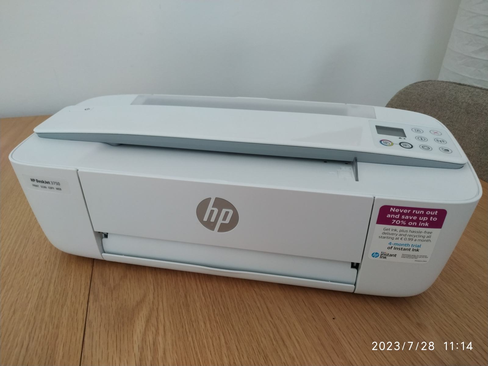 HP DeskJet 3750 All-in-One