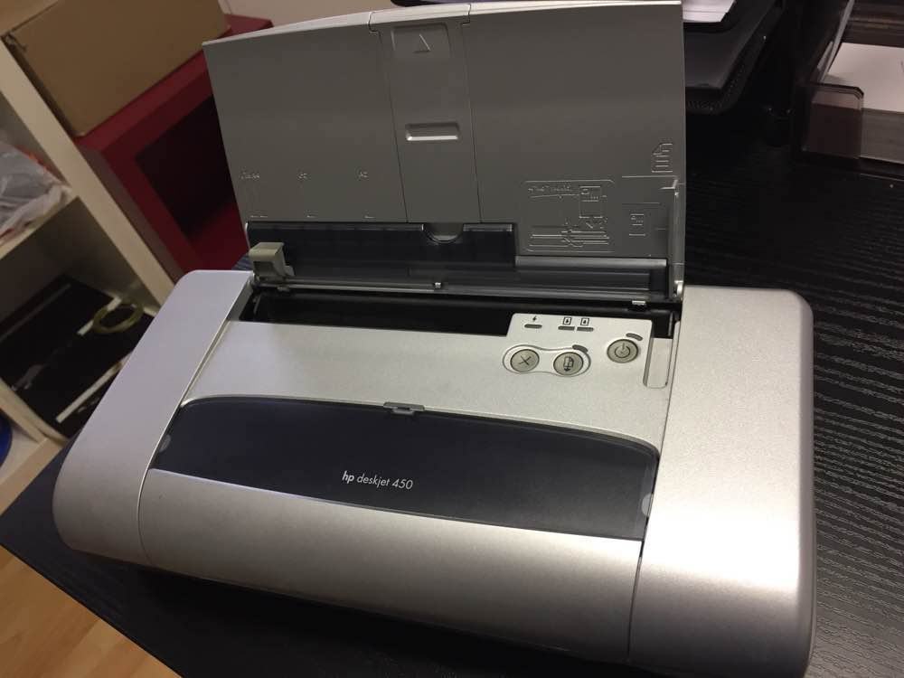 Hp mobile printer deskjet 450