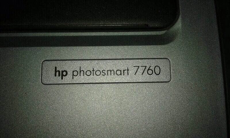 HP photosmart 7760