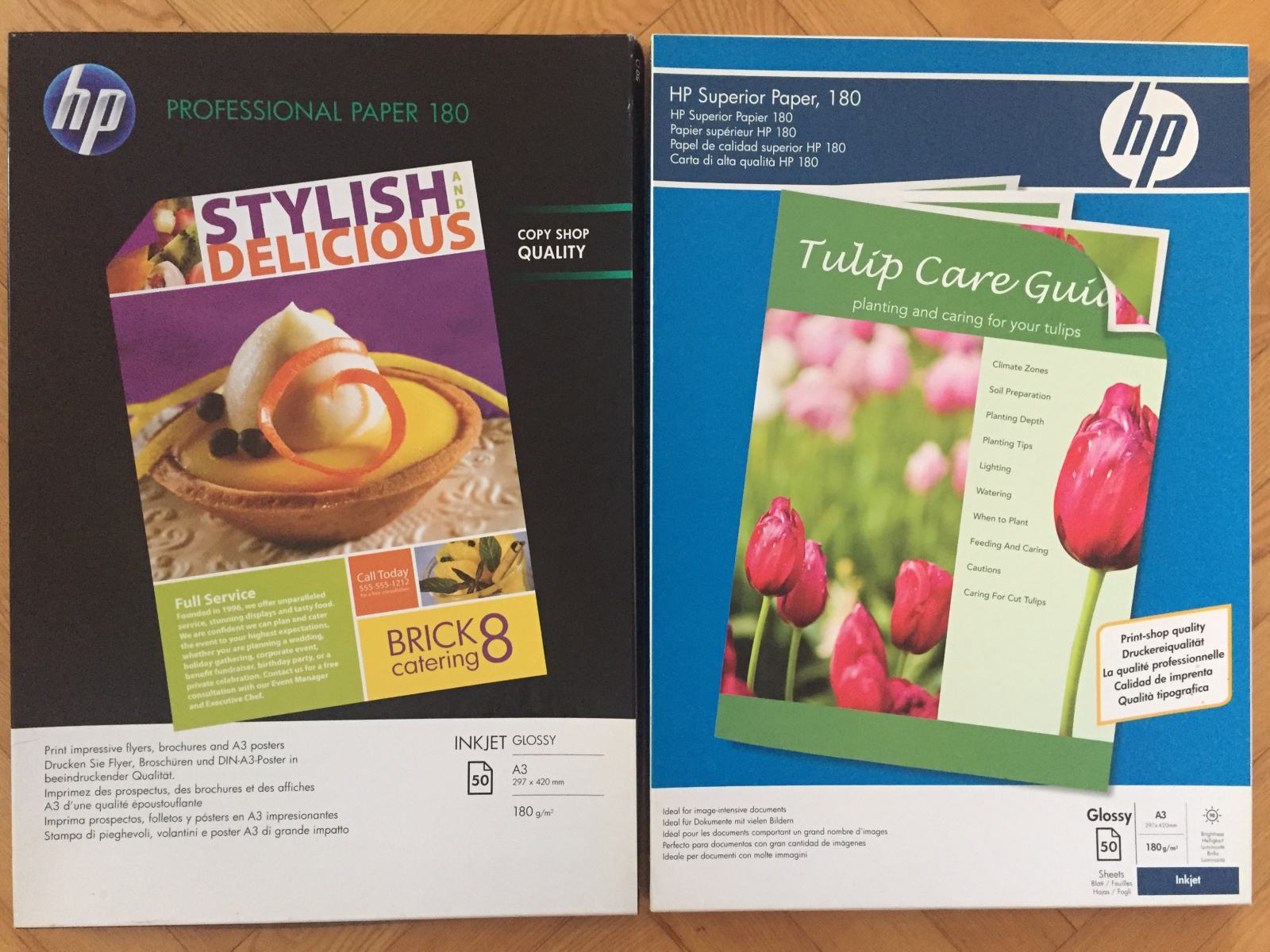 HP Superior papir i HP Professional papir,180, glossy, A3, za Inkjet