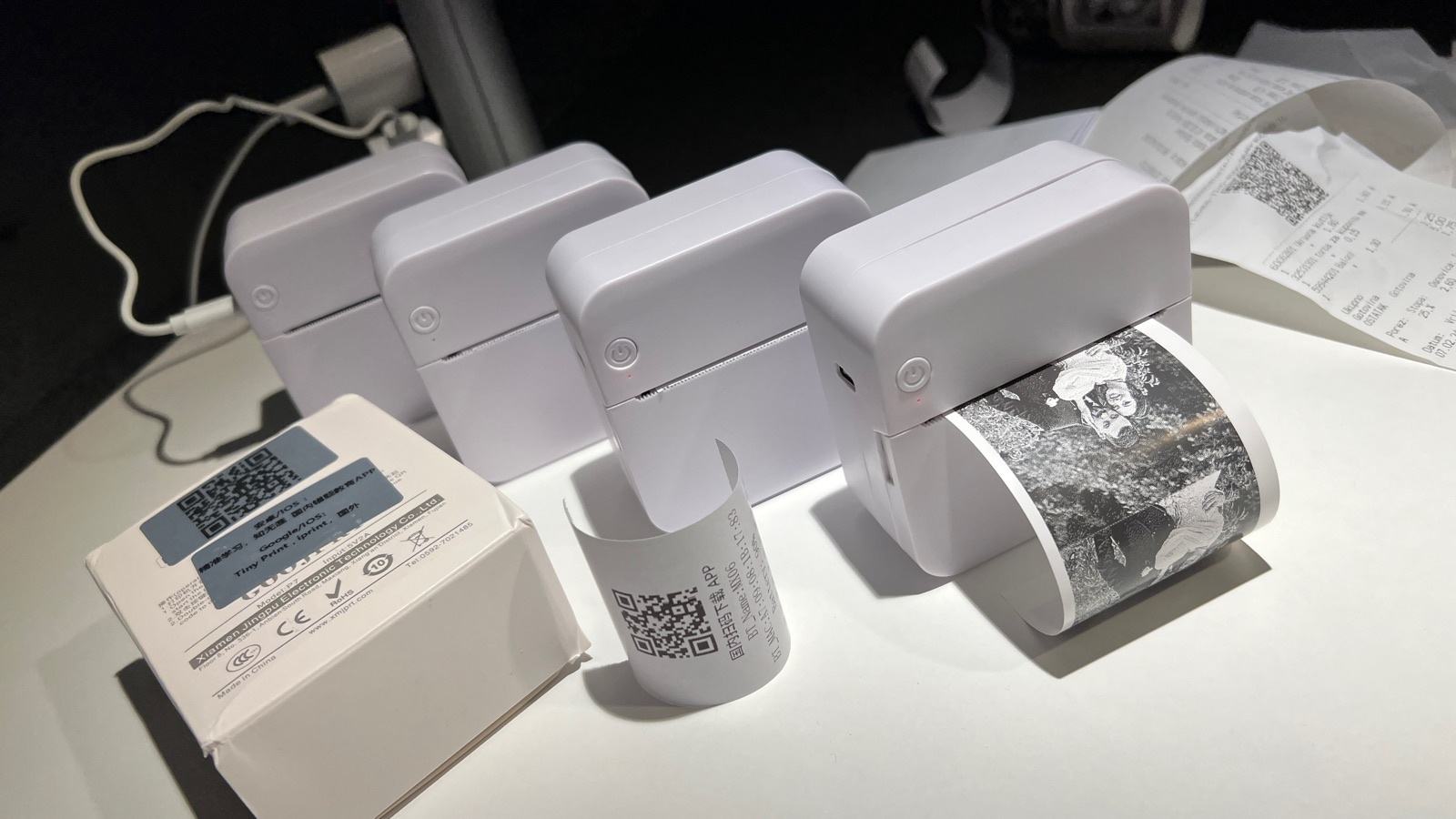 Prijenosni mini printer - NOVO, SAMO PROBNO UPALJEN