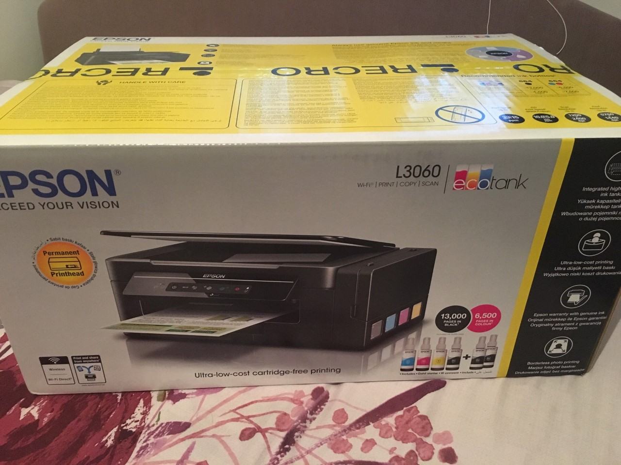 Printer Epson L3060, WiFi, CISS