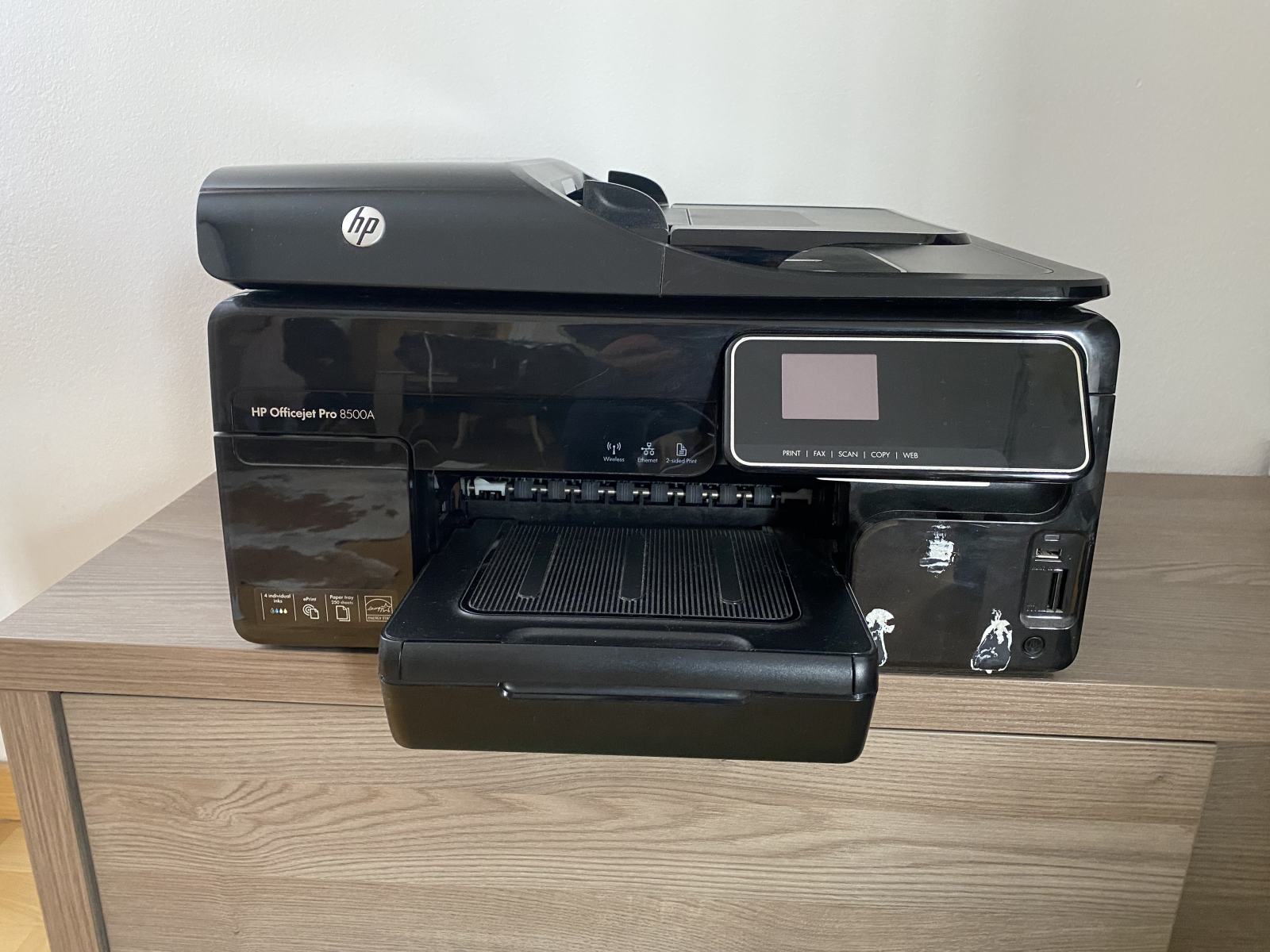 Printer HP Officejet Pro 8500A Wireless e-All-in-One (P/n: CM755A)