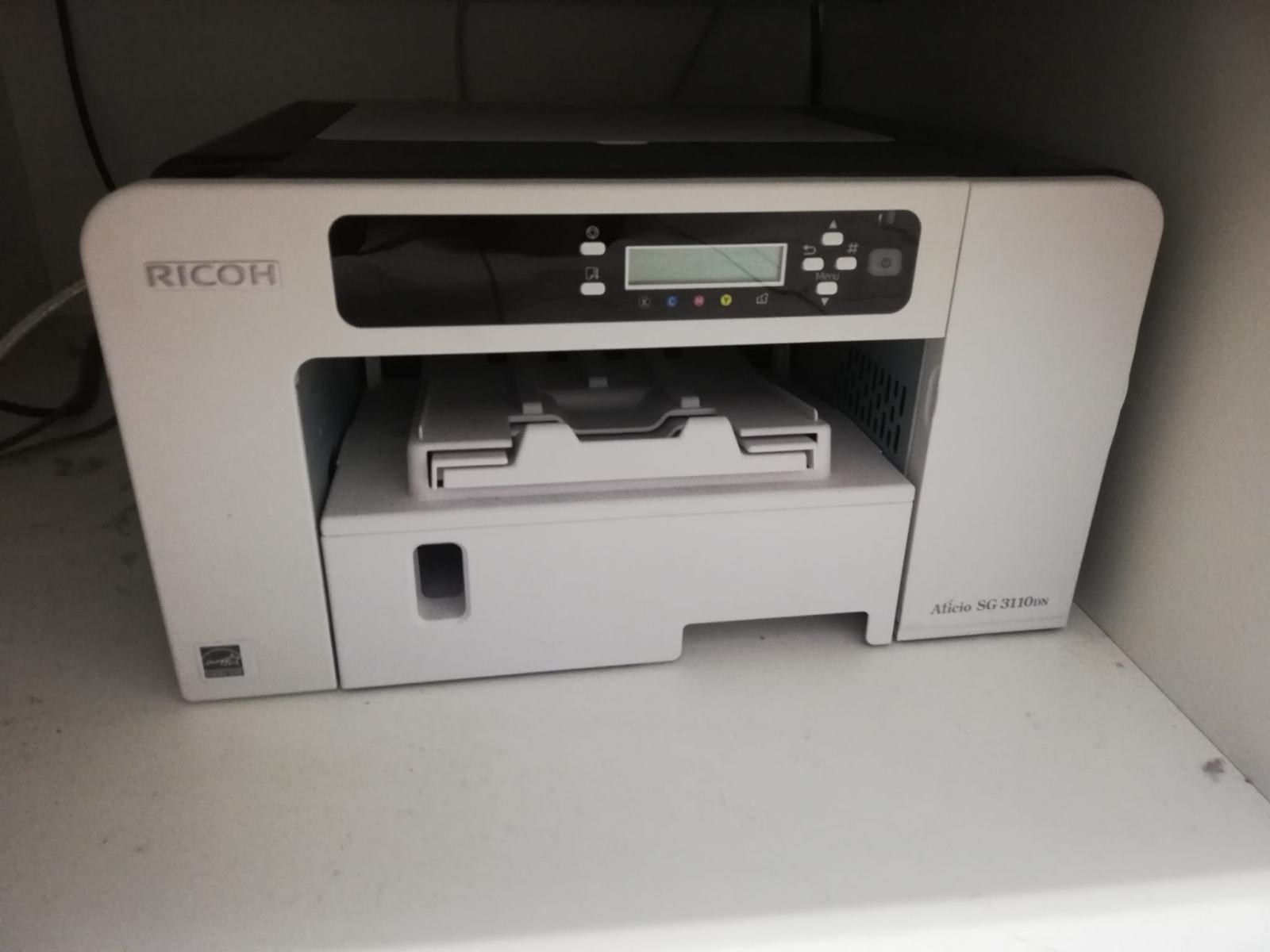 Ricoh SG 3110DN+dijelovi+dva seta tinti!