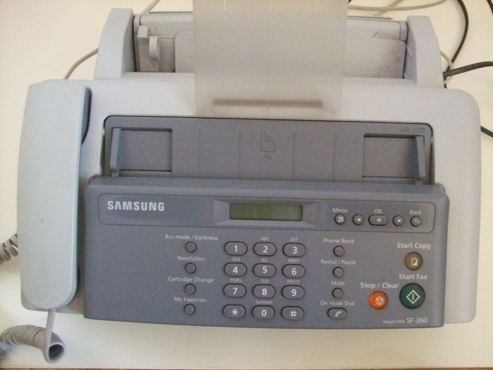 Samsung Inkjet Fax Sf -360