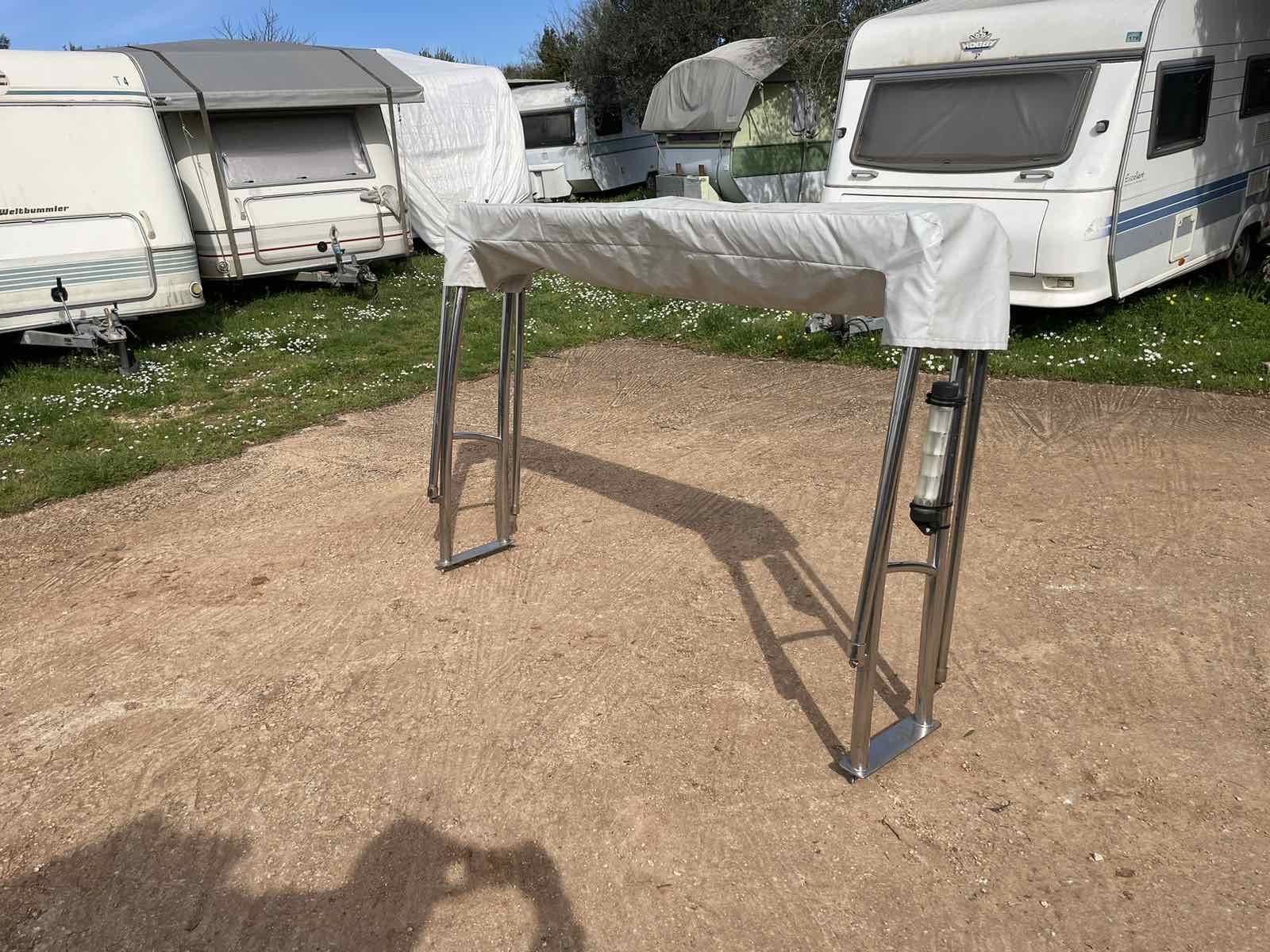 Hard top inox + nova tenda