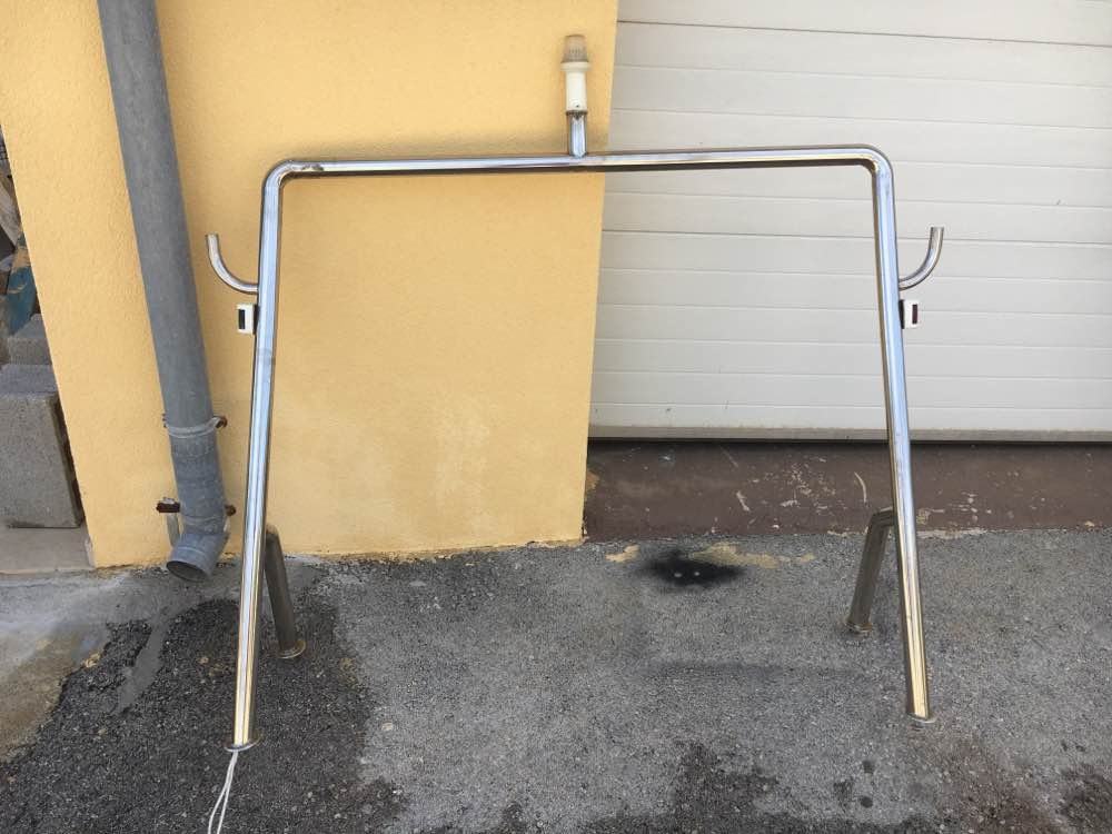 Inox roll bar ograda za gliser/brod