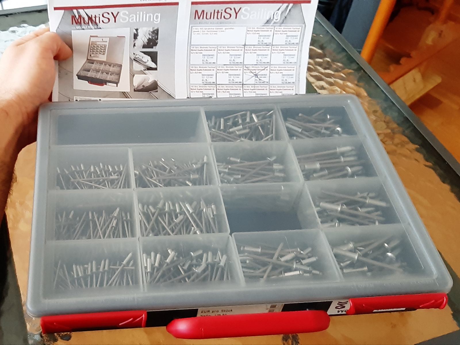 Profesionalni Nautički SET POP NITNI full inox Sailing system TOP!!$!$