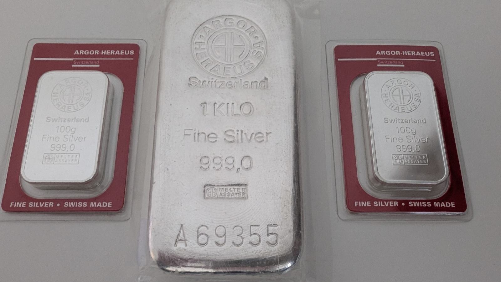 1200g Argor-Heraeus investicijsko srebro - NAJNIŽA CIJENA NA INTERNETU