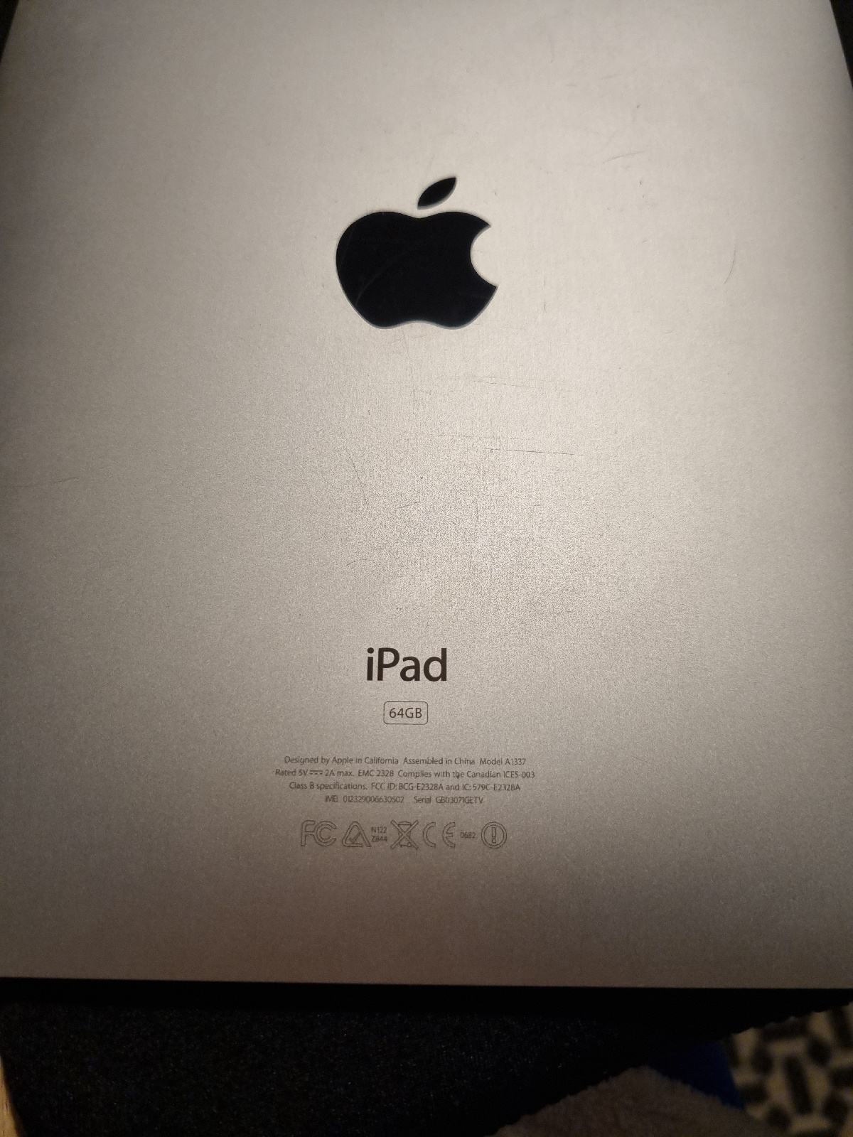 iPad model A1337