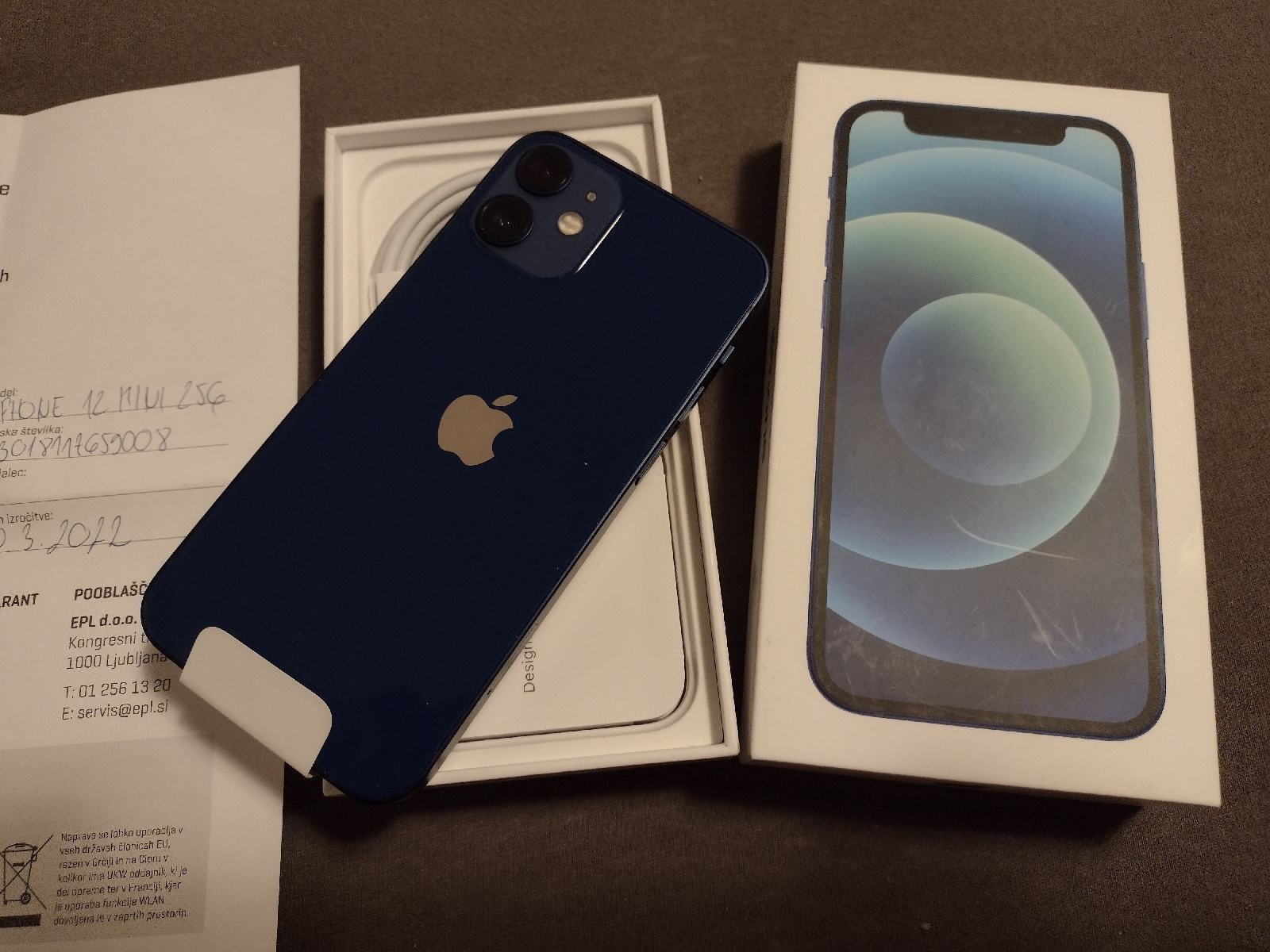 iPhone 12 mini 256gb Blue
