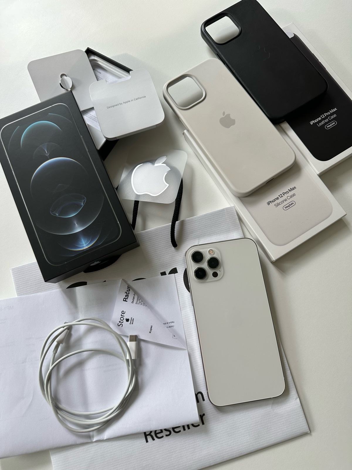 Apple iPhone 12 Pro Max, Silver, 128 GB