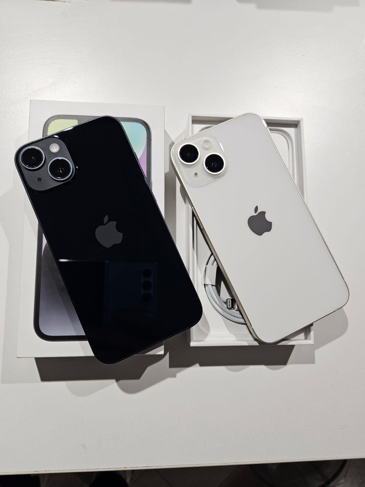 APPLE iPhone 14 128GB Midnight Starlight RAČUN, R1, GARANCIJA, E-POINT