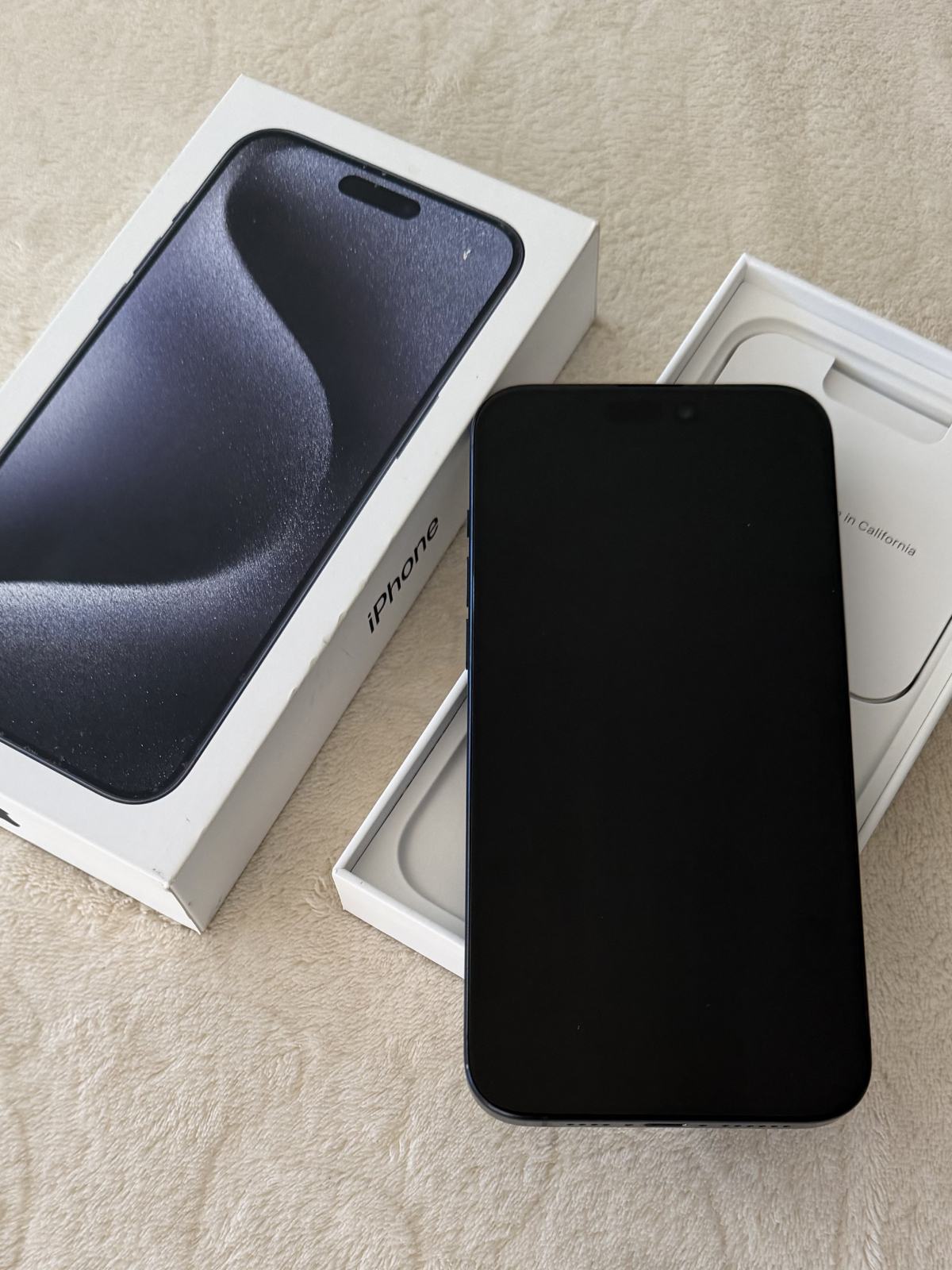 Apple iPhone 15 Pro Max, Blue Titanium, 512GB