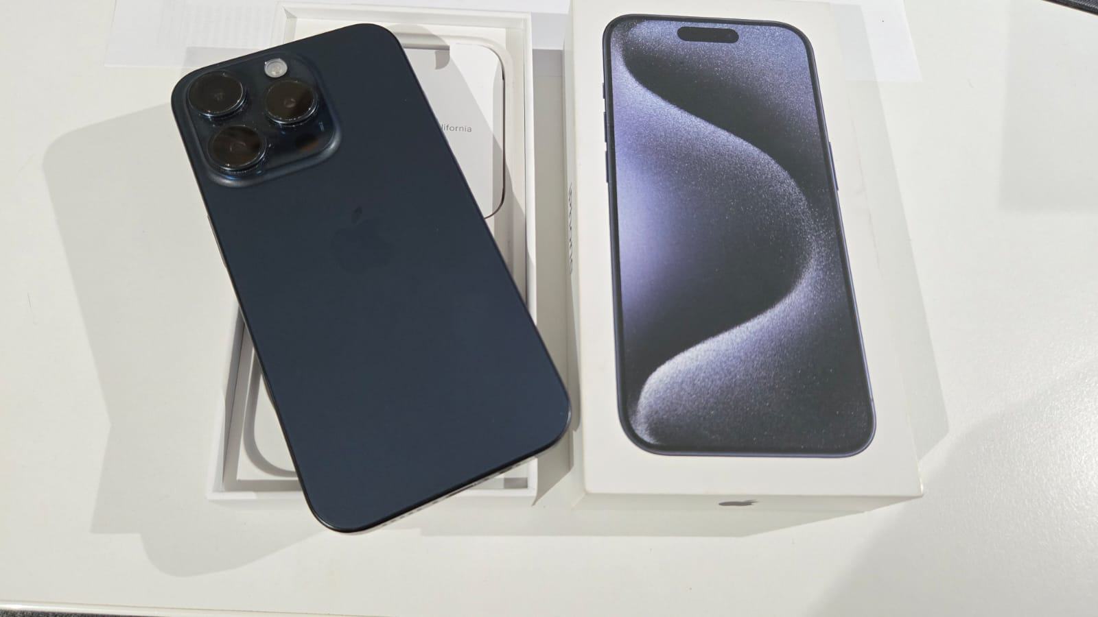 APPLE iPhone 15 Pro 256GB Blue Titanium RAČUN R1, GARANCIJA E-POINT