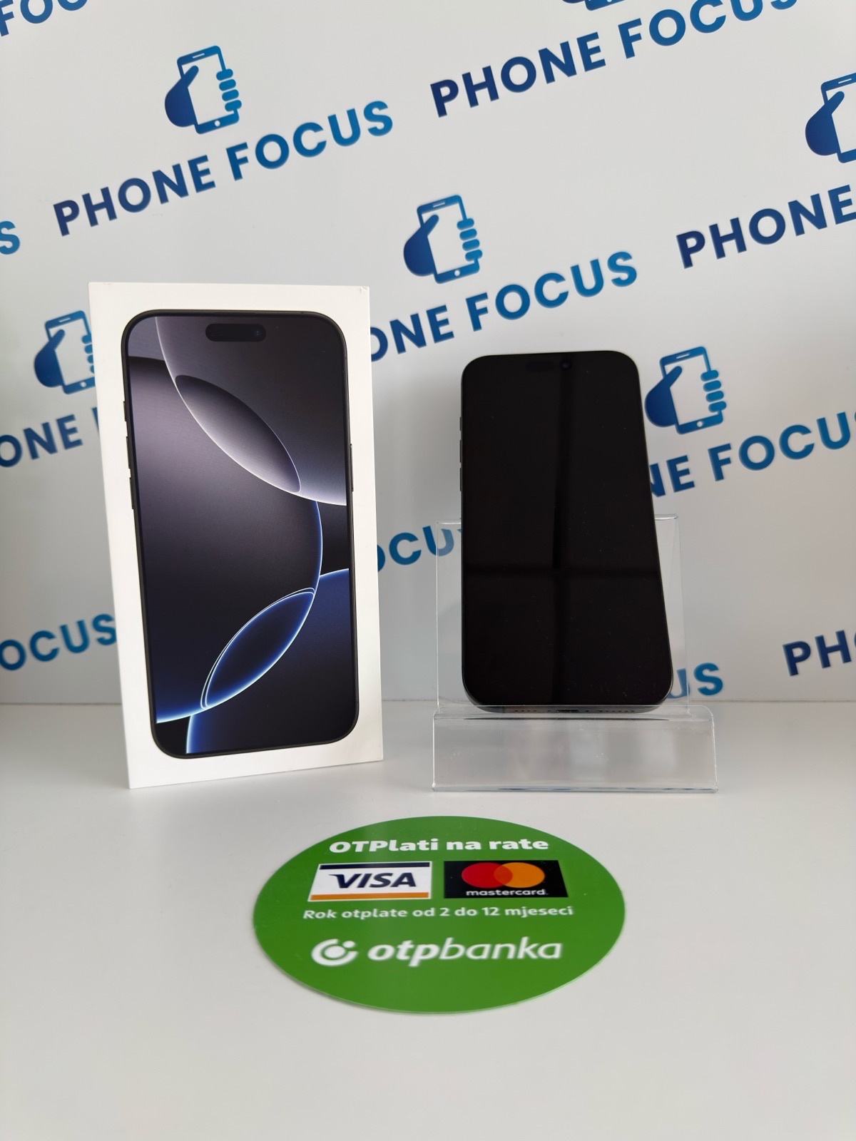 APPLE IPHONE 16 PRO MAX 256GB BLACK R1/RATE/ PHONE FOCUS