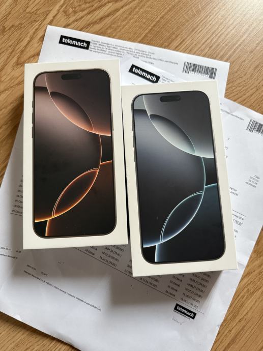 Apple iPhone 16 Pro Max 256Gb (White in Desert) novo + račun