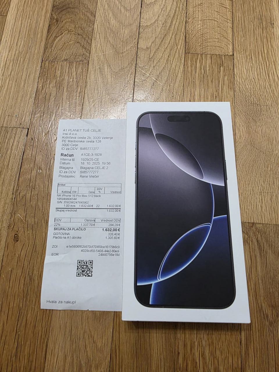 Apple iPhone 16 Pro Max 512Gb sve boje (NOVO)