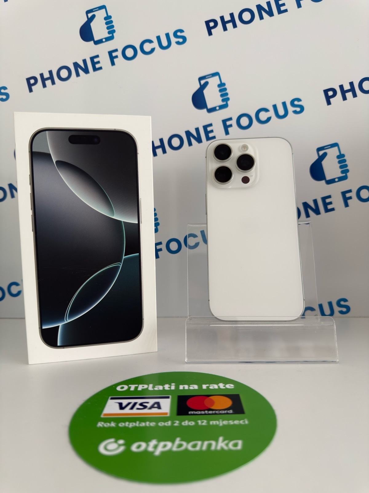 APPLE IPHONE 16 PRO 128GB WHITE R1/RATE/ PHONE FOCUS