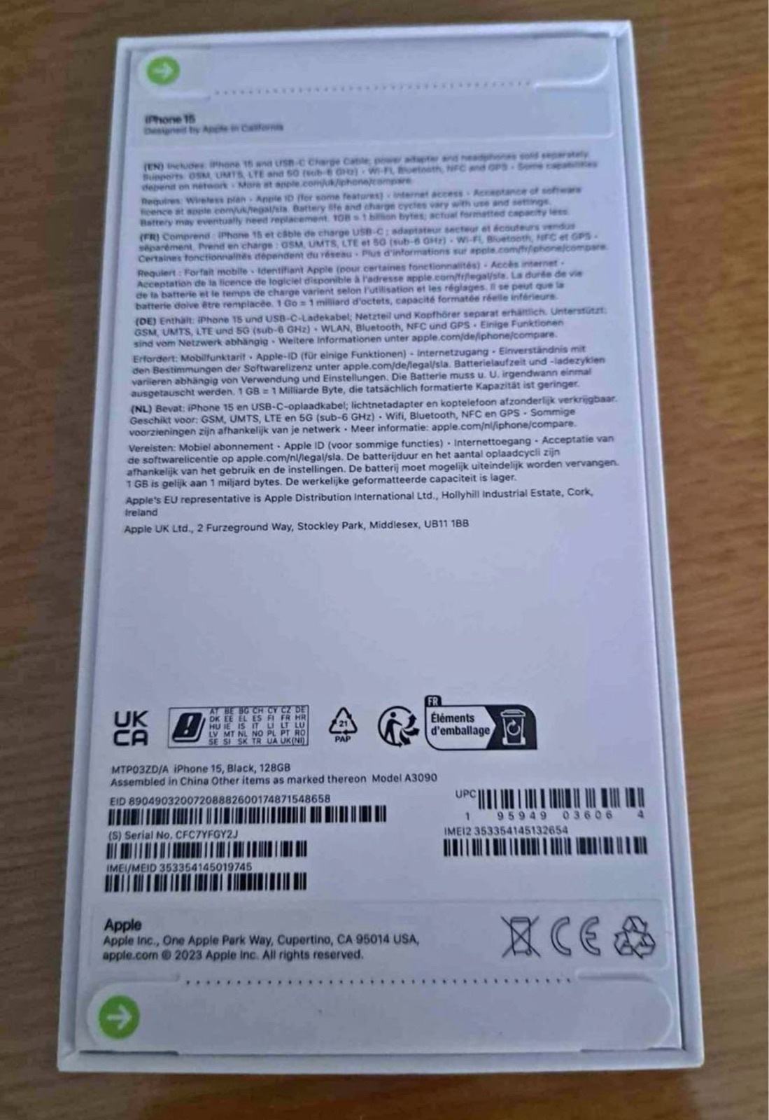 Iphone 16 256gb ultramarine