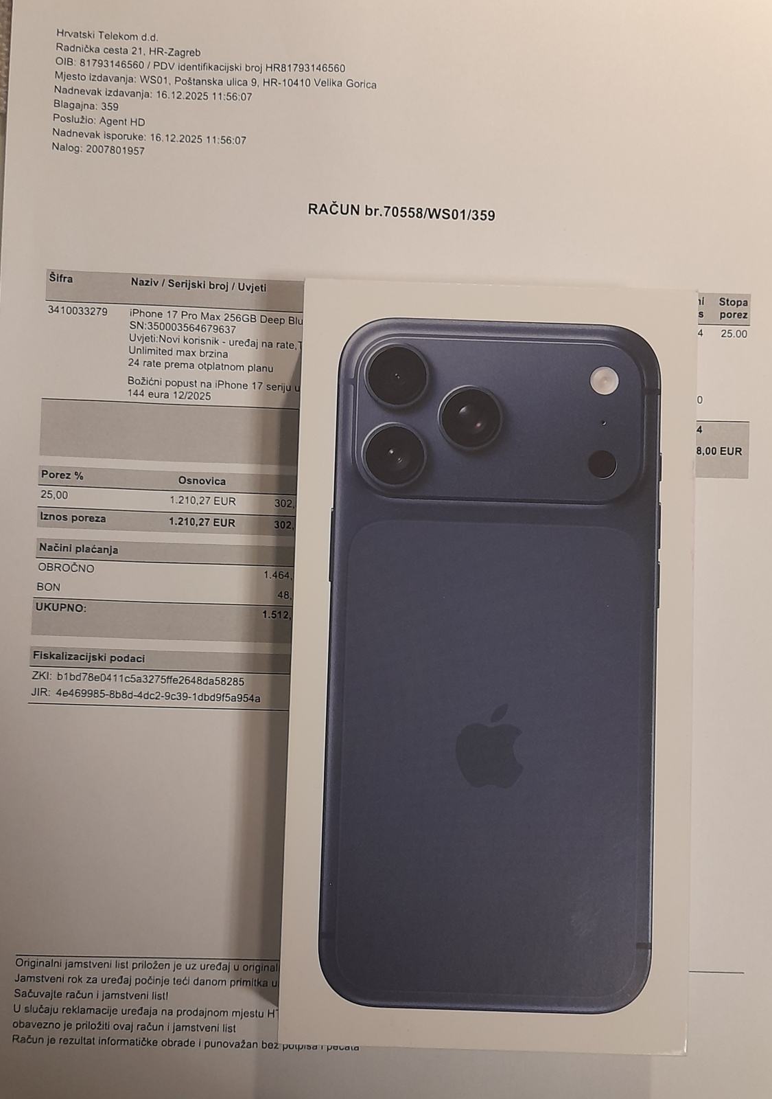 IPHONE 17 PRO MAX×× VAKUM ×× 098 1851 479 ××