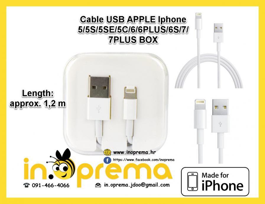IPHONE PUNJAC KABEL USB ORGINAL IPHONE 5 5S 6 6 PLUS 7 7 PLUS