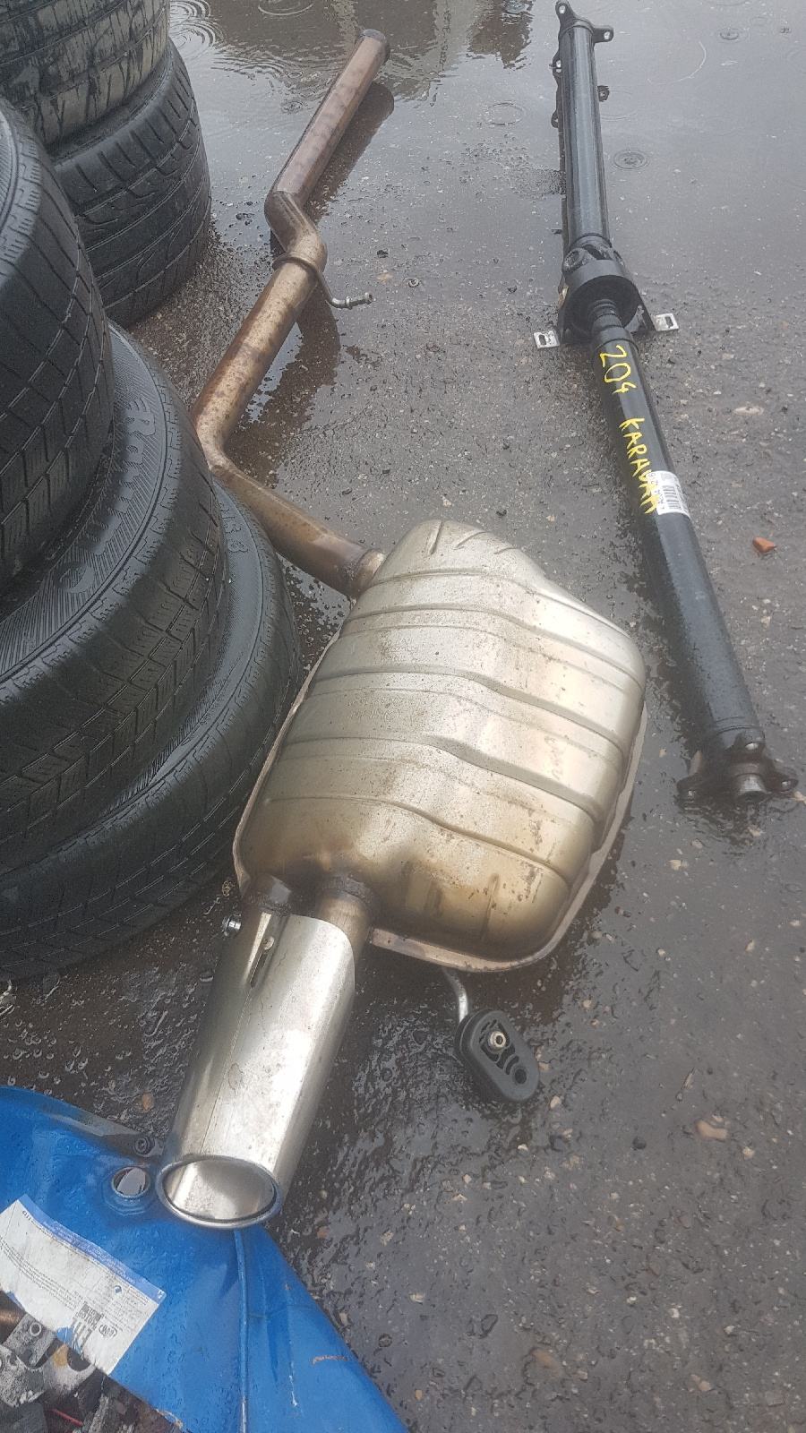 auspuh mercedes c w204