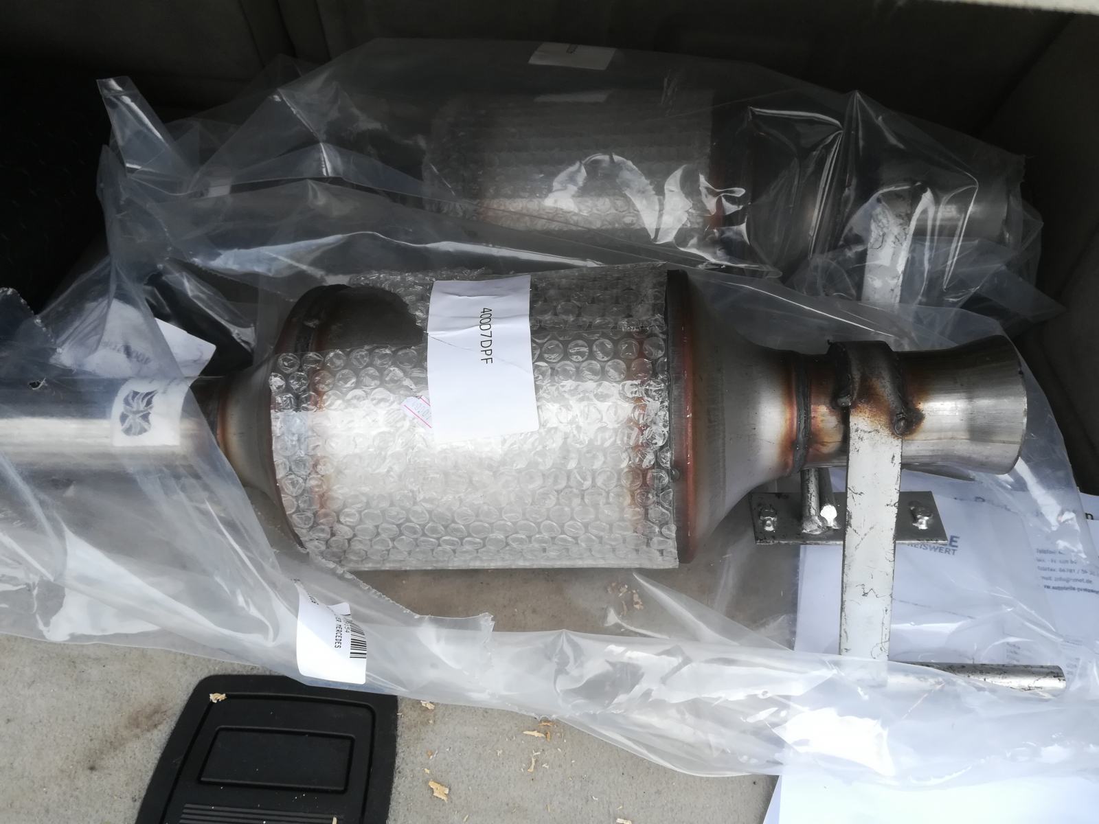 DPF filter - MERCEDES SPRINTER - 2006