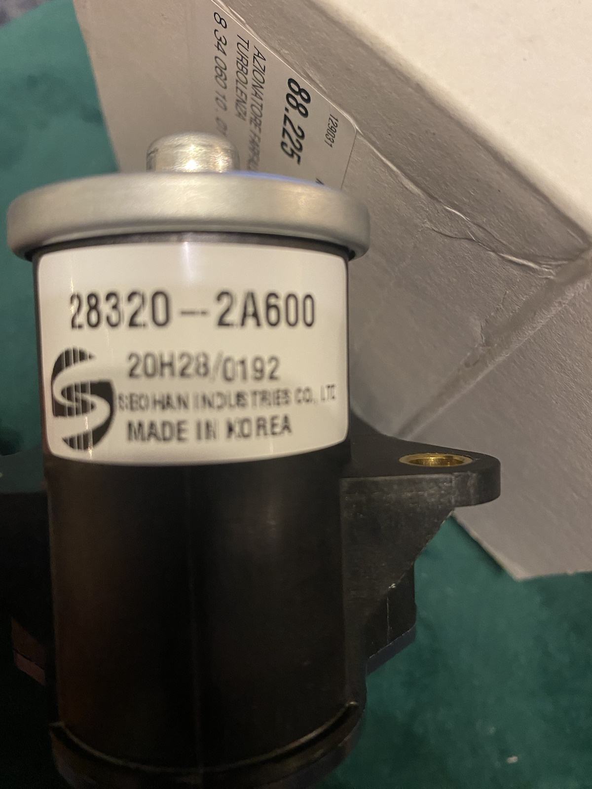 Motorić klapne usisne grane za Kia i Hyundai