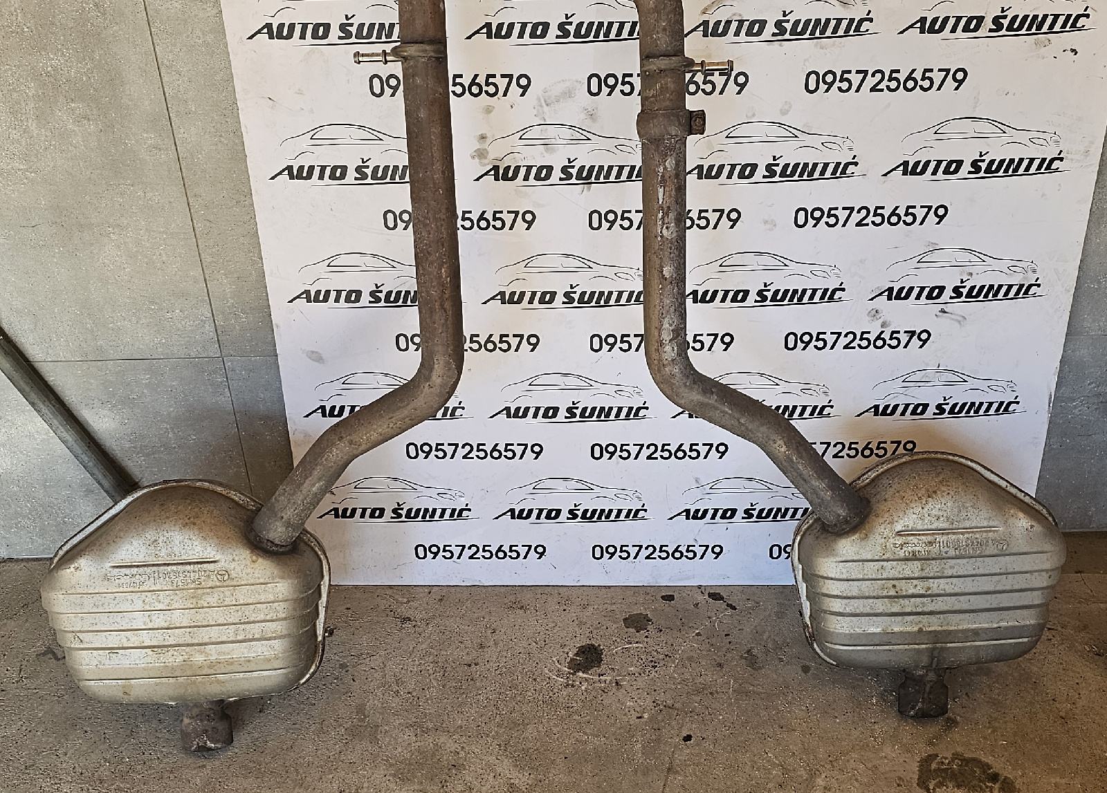 X204 GLK AUSPUH MERCEDES